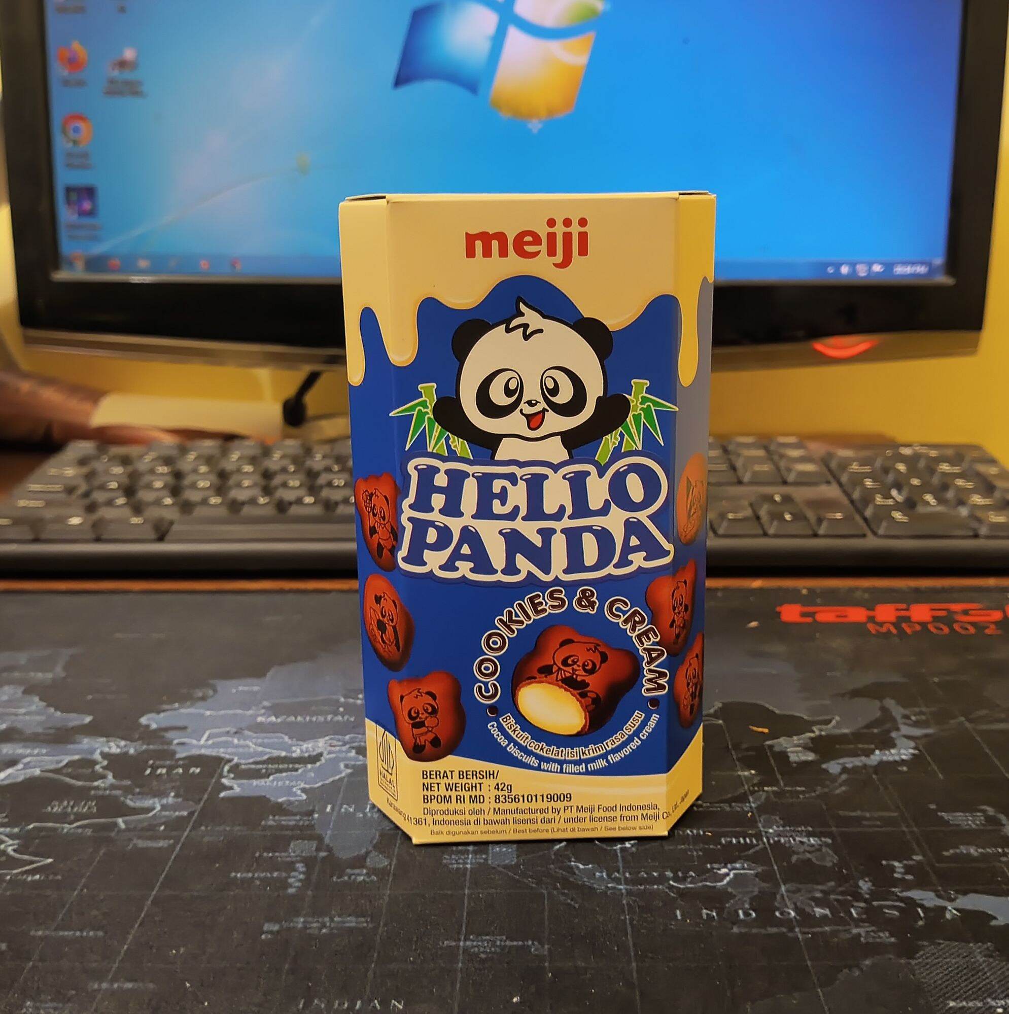 Hello Panda kemasan 42gr / Snack meiji Hello Panda 42gr Box | Lazada ...