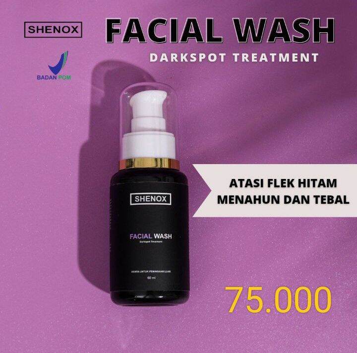 BPOM! Paket Skincare Penghilang Flek Hitam Membandel Di Wajah | 4in1 Shenox Untuk Flek Hitam ...