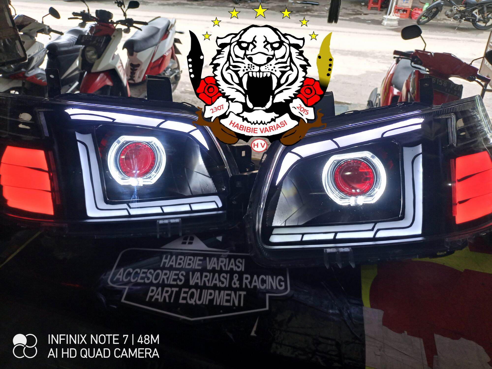 Lampu Headlamp Grandmax.Headlamp Lampu Custom Grandmax Projector Proji ...
