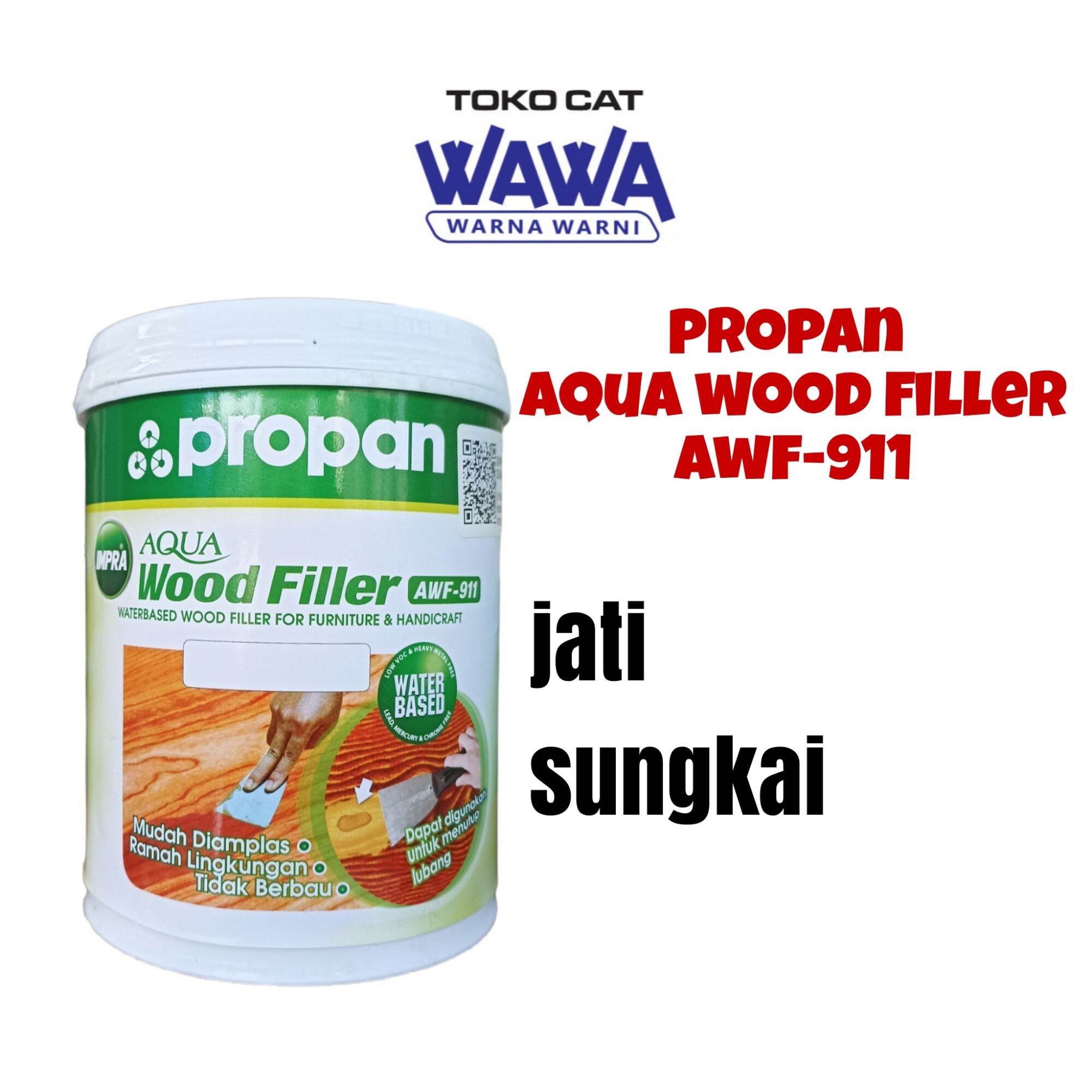 Propan aqua wood filler awf 911 dempul filler waterbased 1kg | Lazada ...