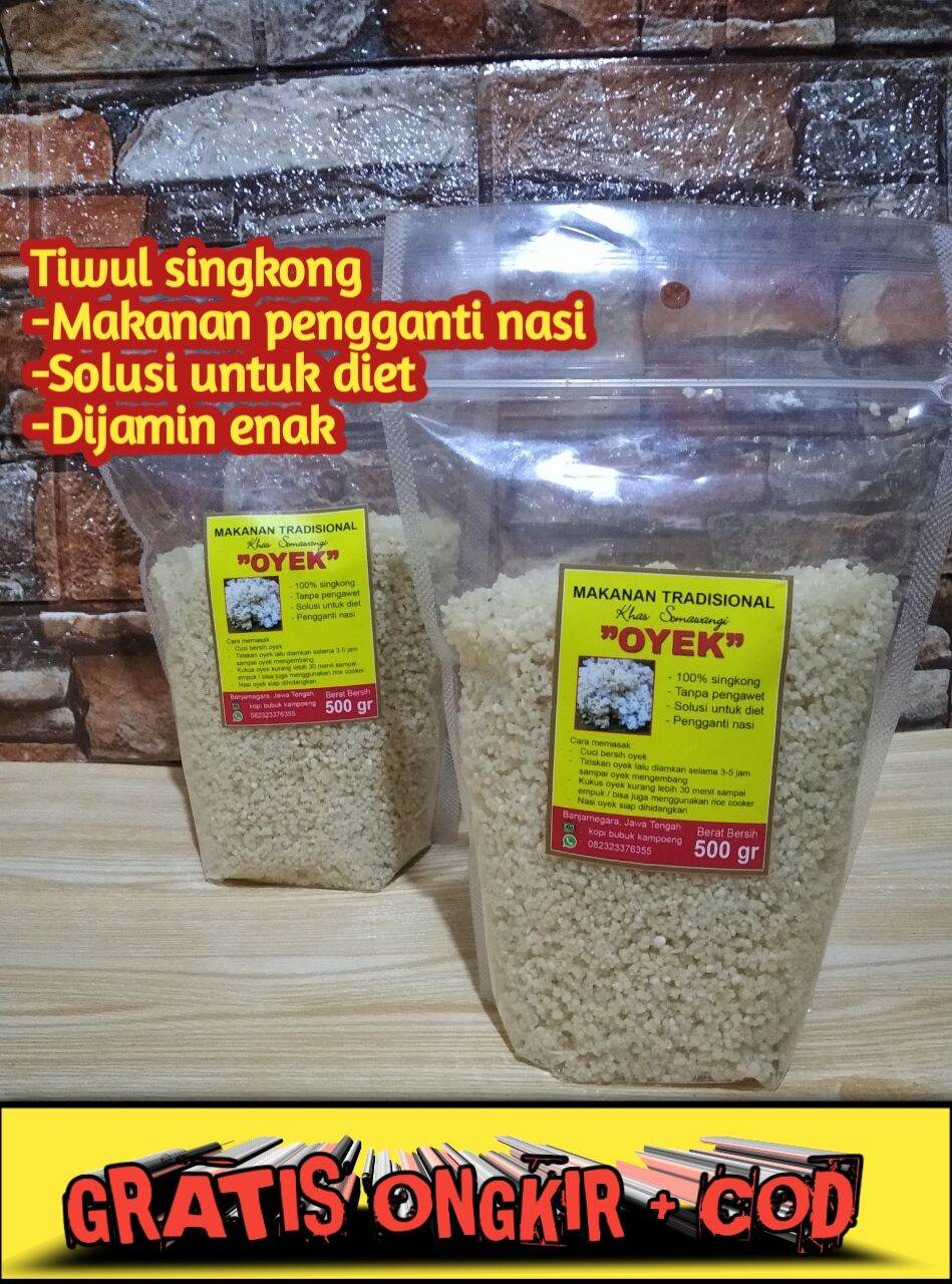 OYEK SINGKONG/ TIWUL 1 KG | Lazada Indonesia
