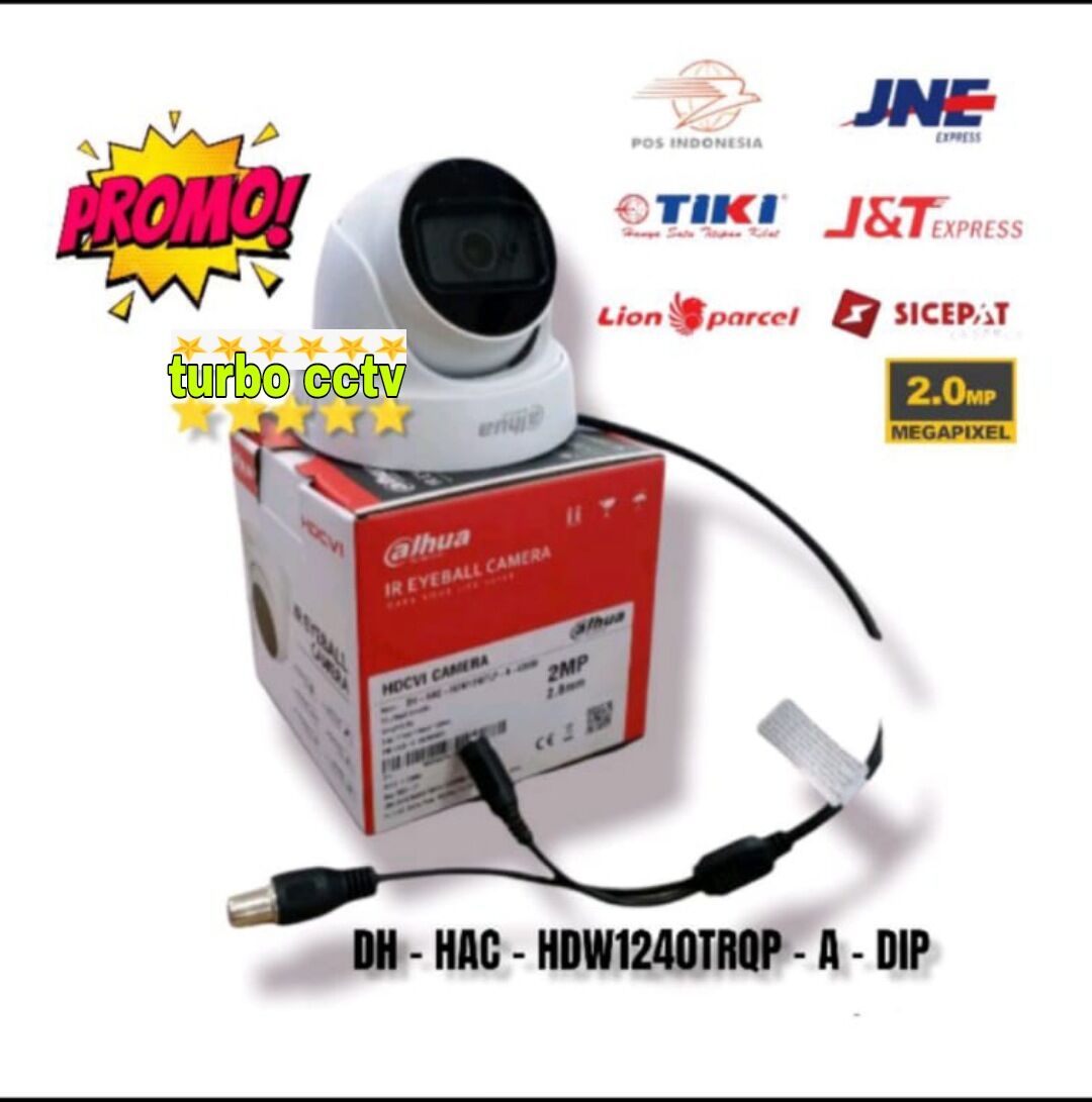 Kamera CCTV Dahua Indoor 2MP Built In Mic DH HAC HDW1240TRQP A DIP ...