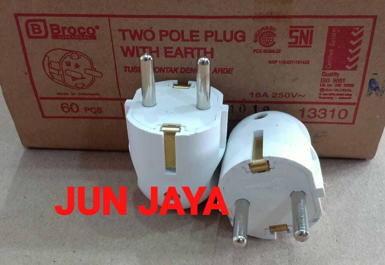 STEKER ARDE BROCO/STEKER BROCO/COLOKAN BROCO/STEKER BULAT SNI | Lazada ...