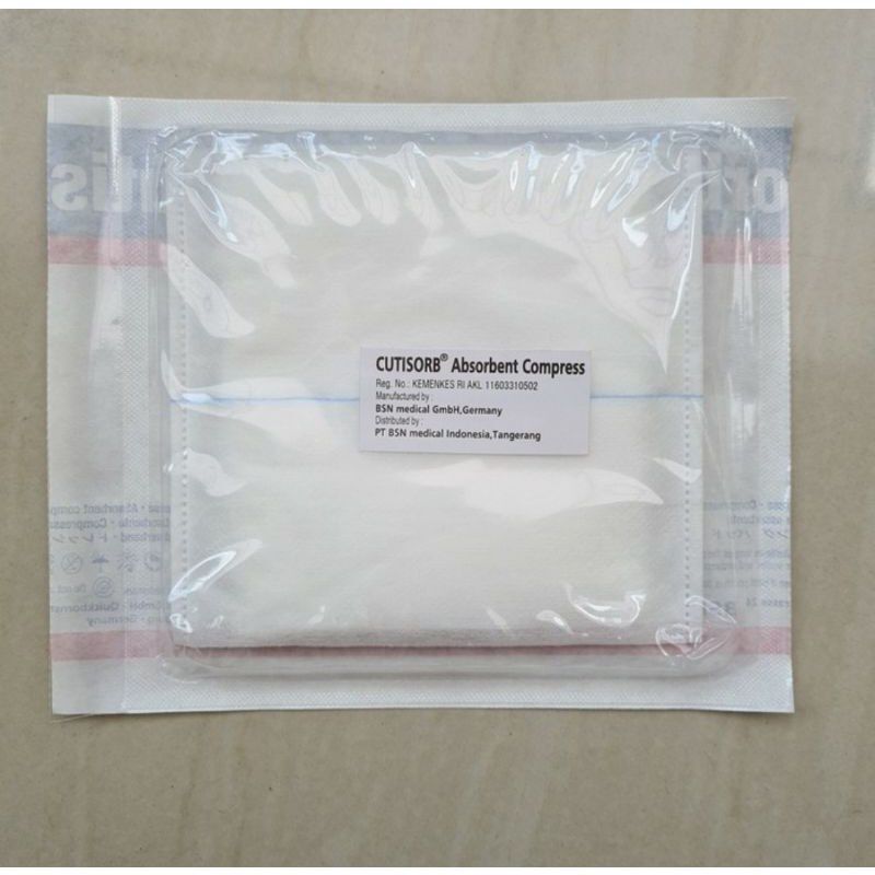 Cutisorb Steril 10x10 Kasa Kompres Cutisorb 10 x 10 | Lazada Indonesia