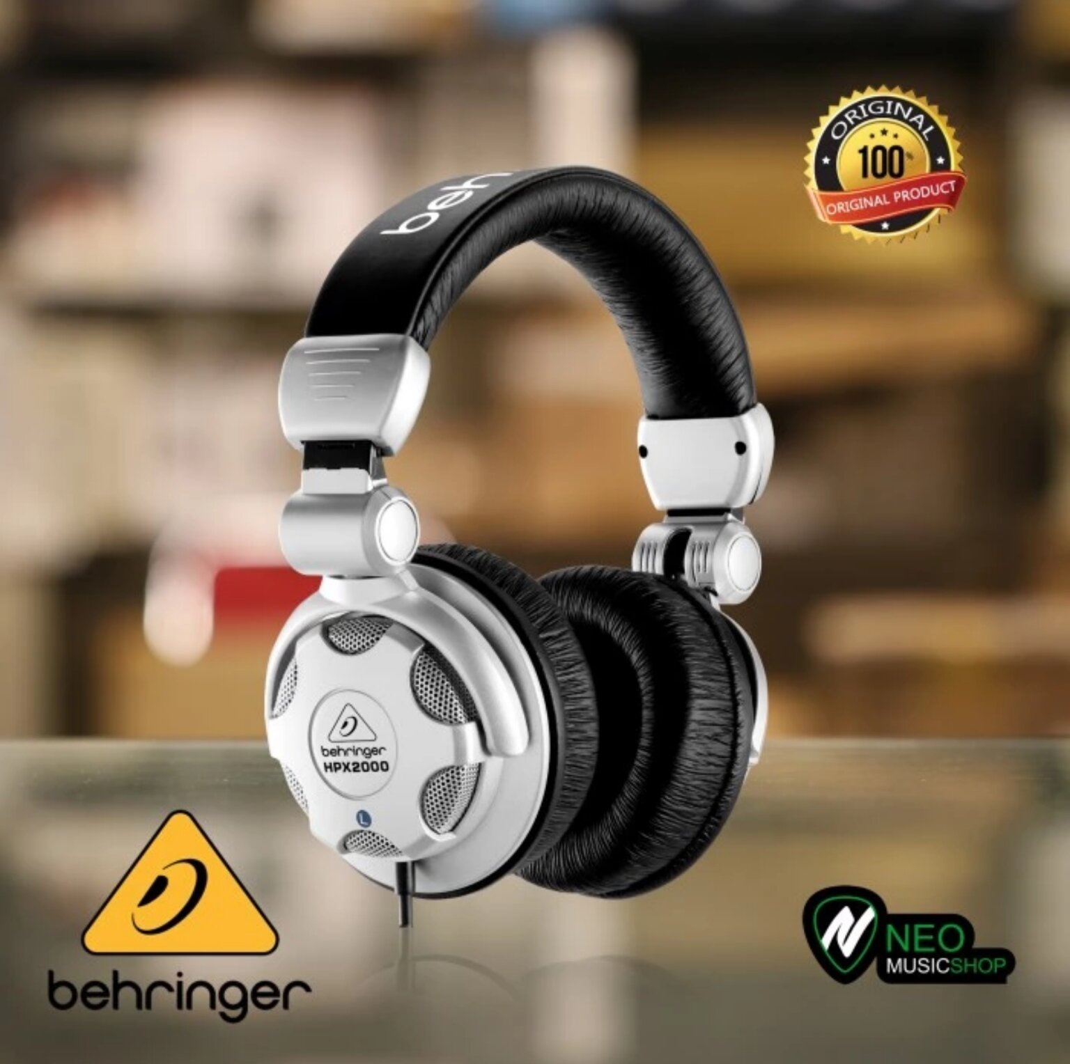 Behringer HPX2000 High Definition DJ Headphones original | Lazada Indonesia