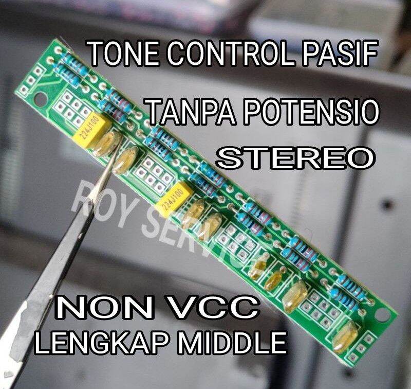 Tone Control Pasif Stereo Lengkap Middle | Lazada Indonesia
