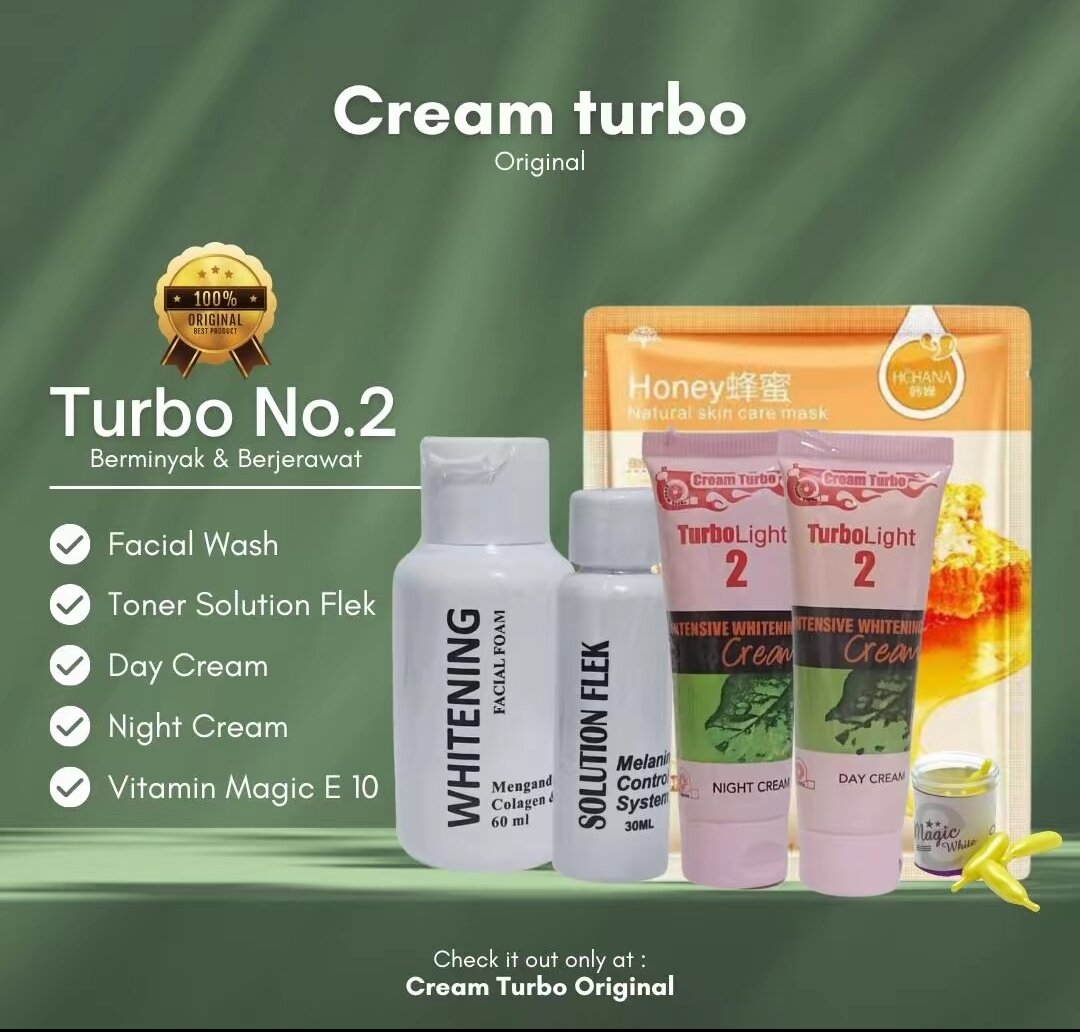 Cream Turbo Pemutih Kulit Original | Lazada Indonesia