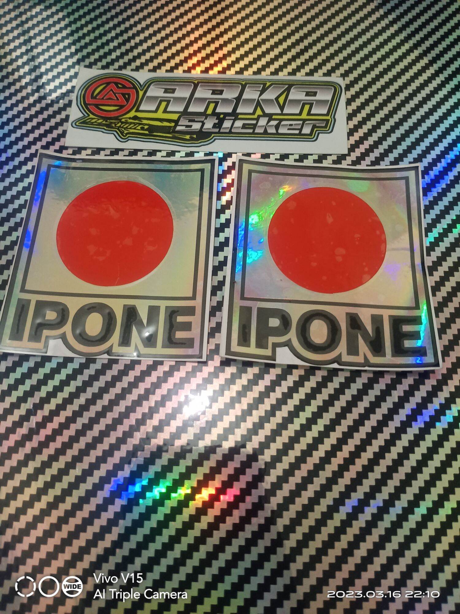 STICKER IPONE UKURAN 6,5X7,5 | Lazada Indonesia