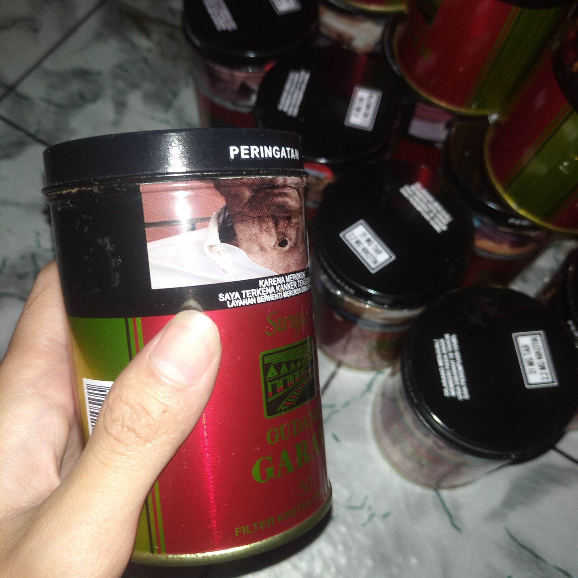 kaleng rokok surya kosong untuk kerajinan (2k 1pcs) | Lazada Indonesia