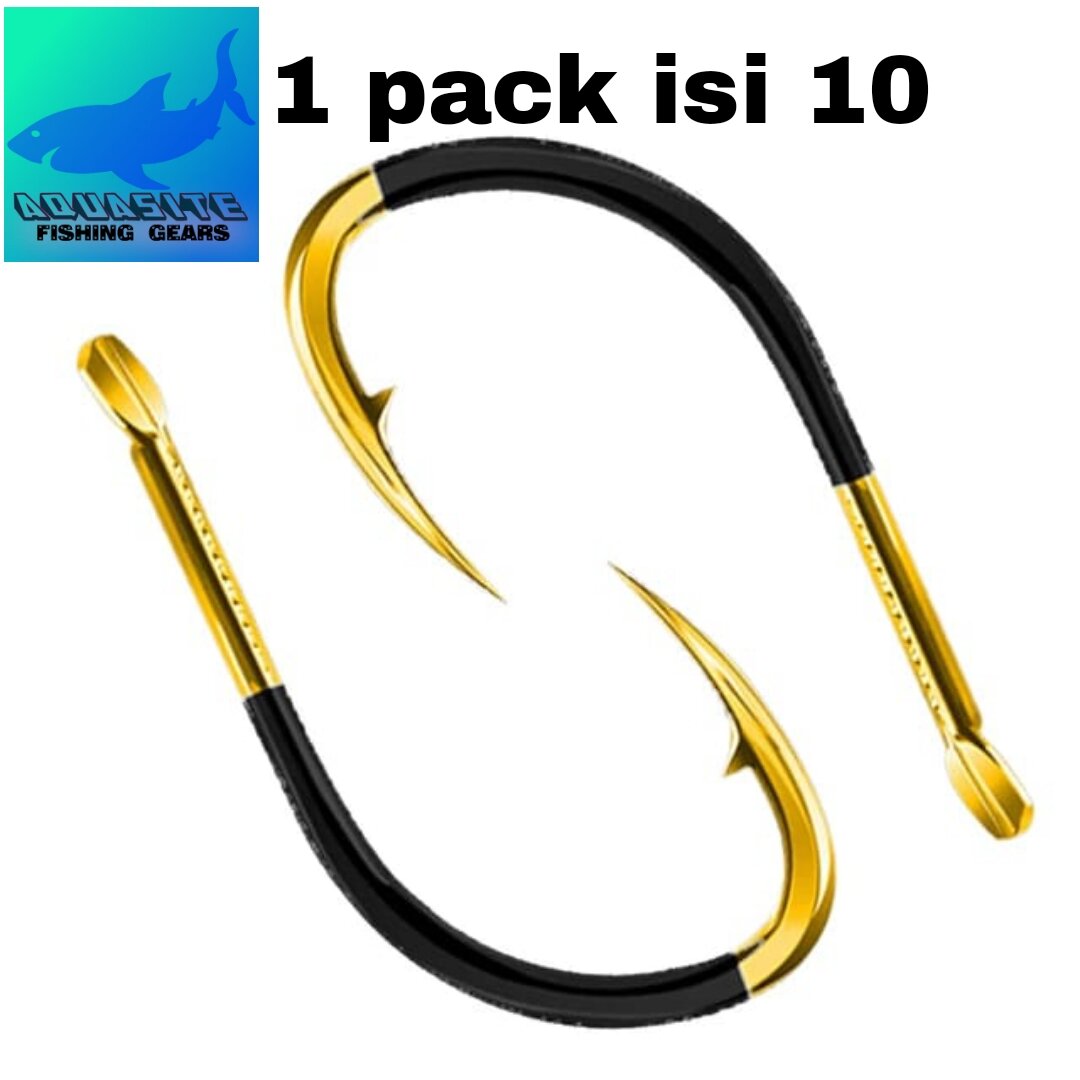 mata kail hand grinder black gold series super tajam isi 10 | Lazada Indonesia