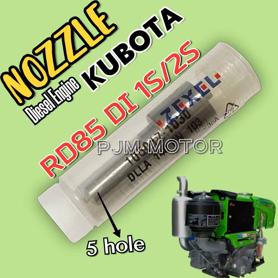 Rd85 DI Nozzle nozel nojel spuyer mesin diesel kubota 2s DIS Rd75 ...