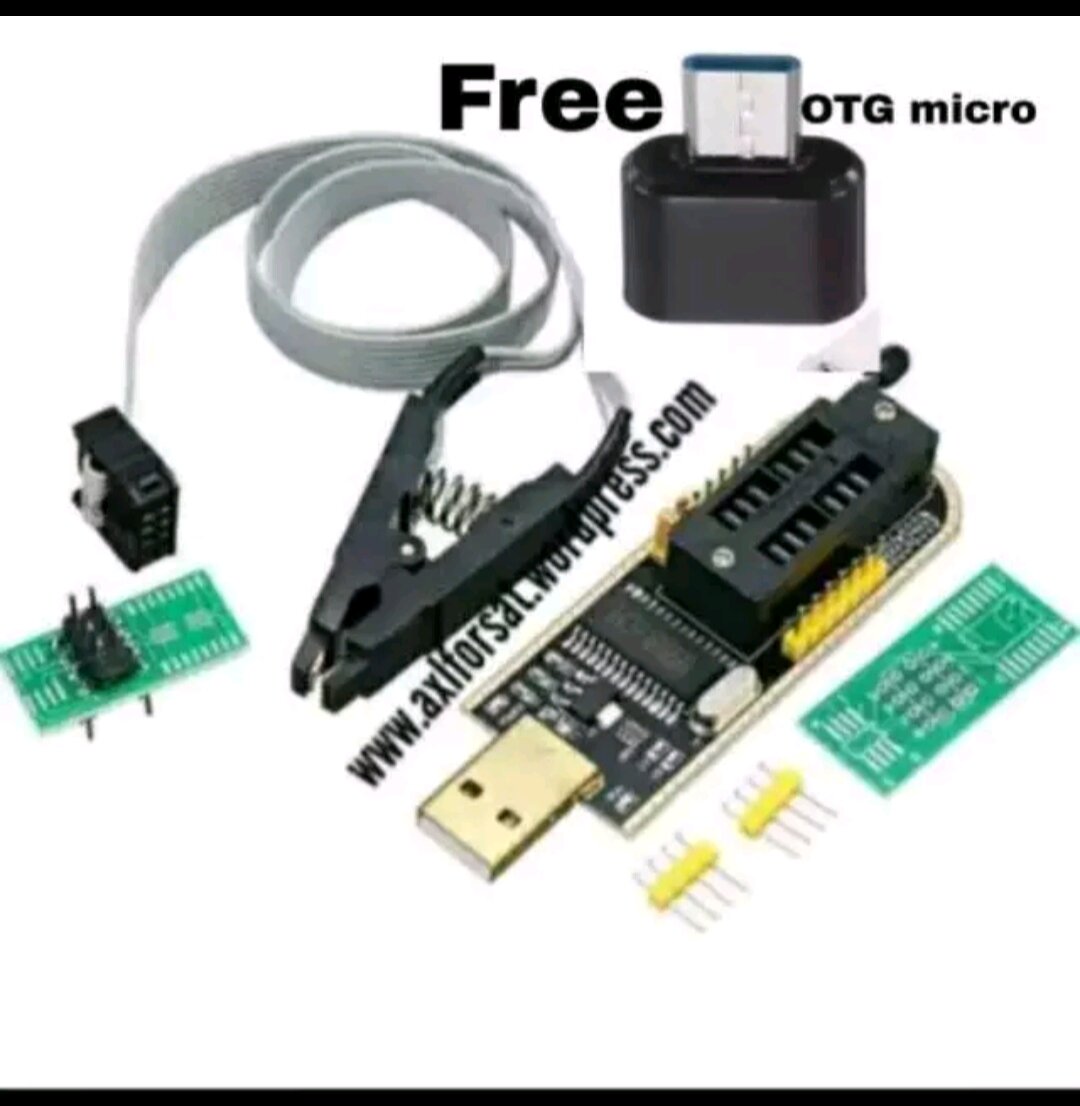 Alat flash CH341A dan Penjepit IC siap pakai untuk flash IC Eeprom | Lazada Indonesia