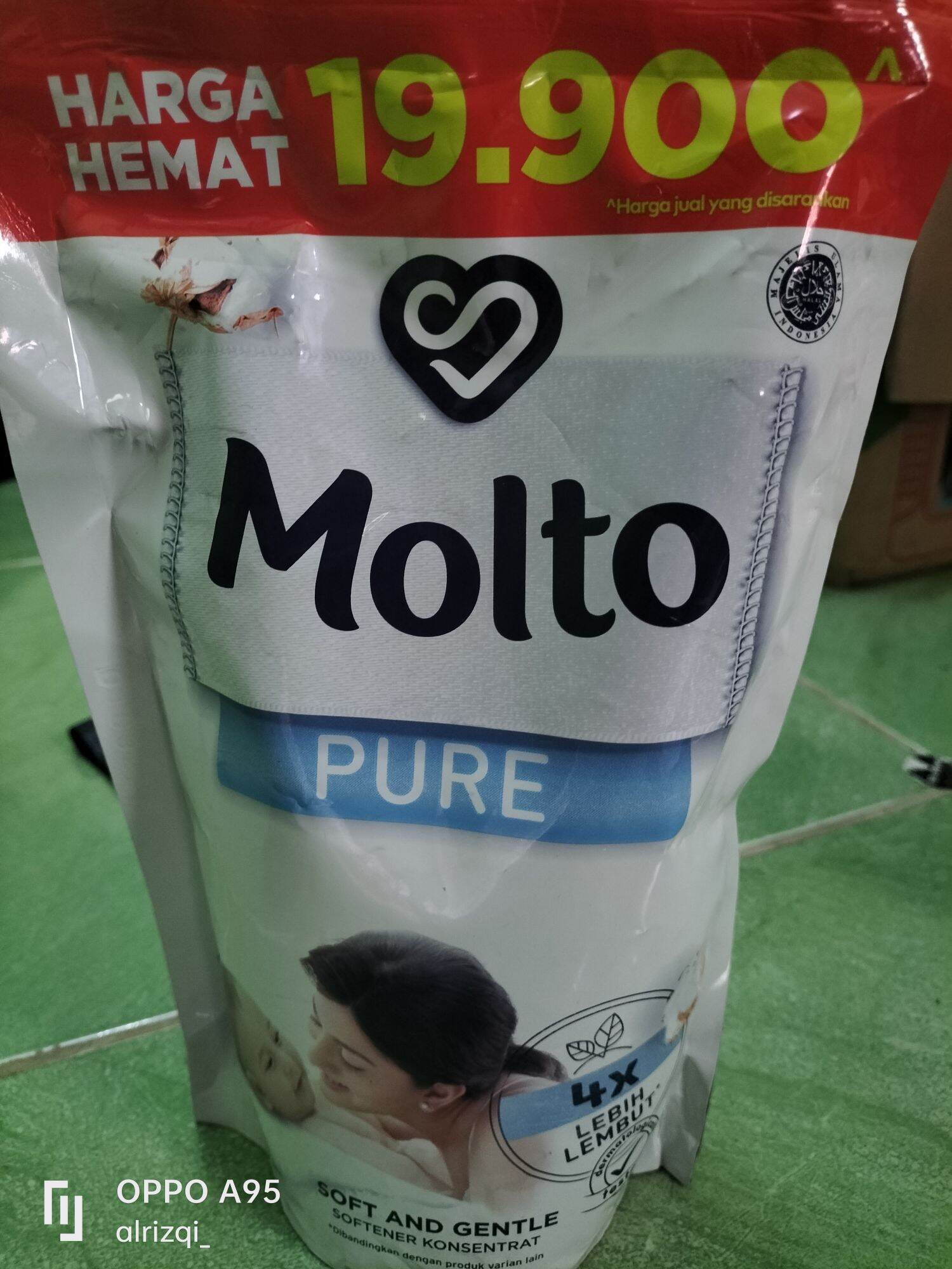 Molto Pure Soft & Gentle Softener Konsentrat 680 ml | Lazada Indonesia