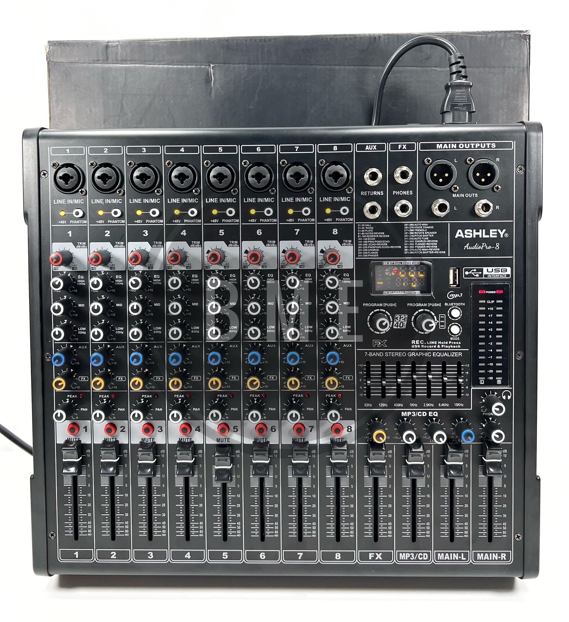 Mixer ashley audiopro 8 audiopro8 / audio pro 8 audio pro8 ORIGINAL ...