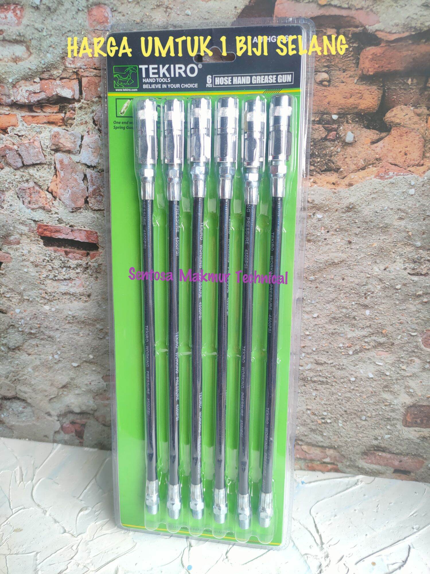 TEKIRO Selang Hand Grease Gun Pompa Minyak Gemuk Pispot Tangan Hose ...