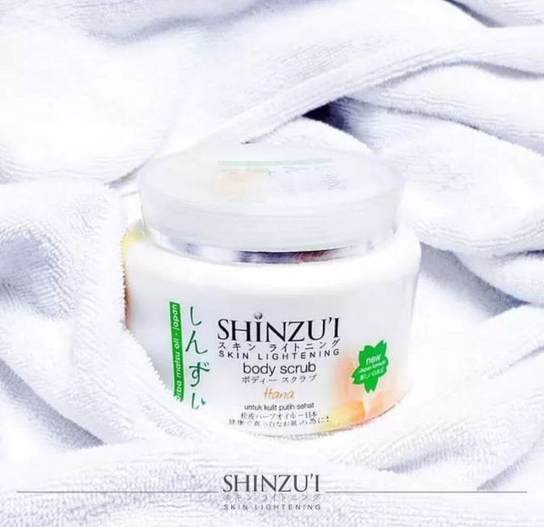Shinzui Skin Lightening Body Scrub 100gr | Shinzui Lulur 100gr | Lazada ...