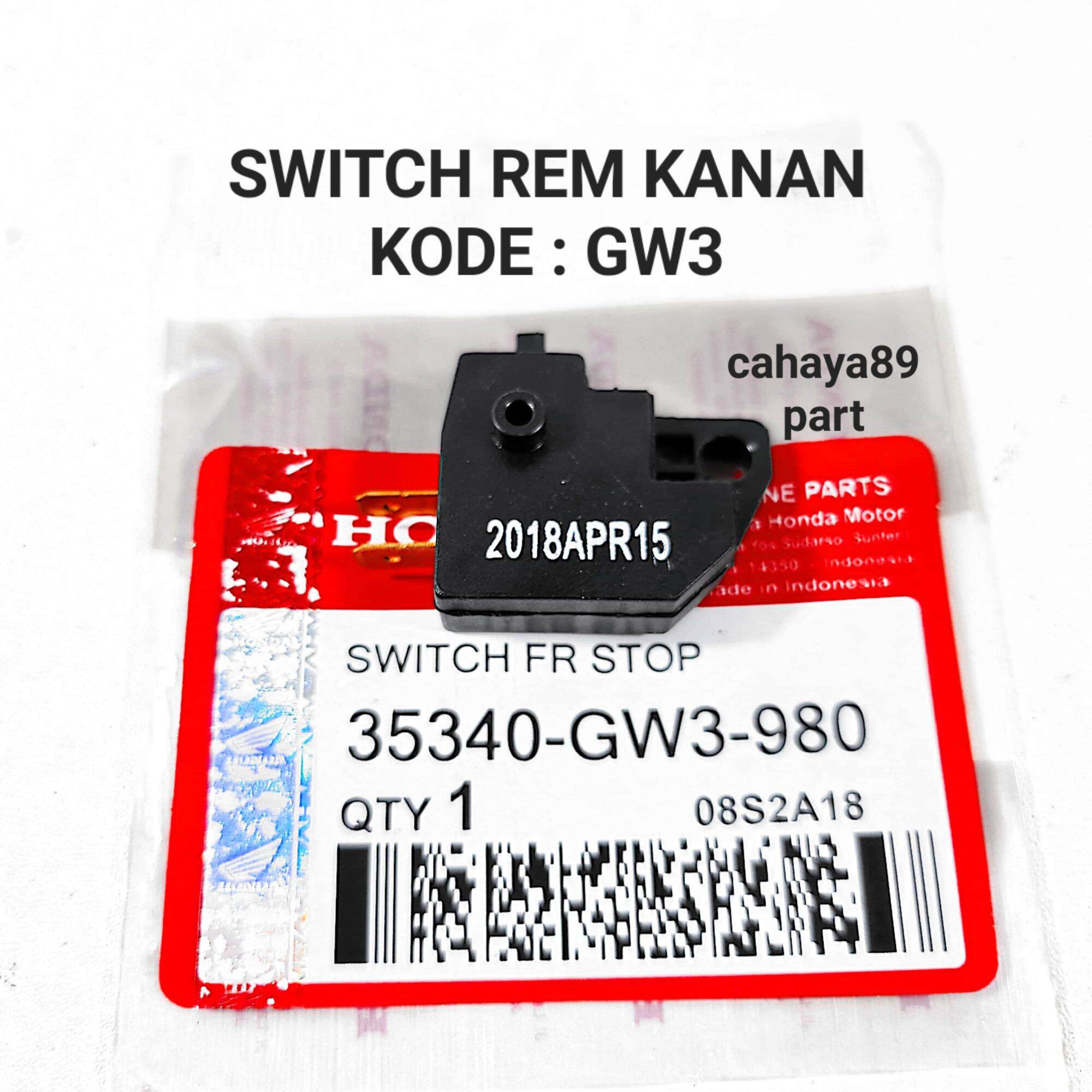 Switch rem kanan beat f1 / karisma / swit rem depan beat f1 / beat pop ...