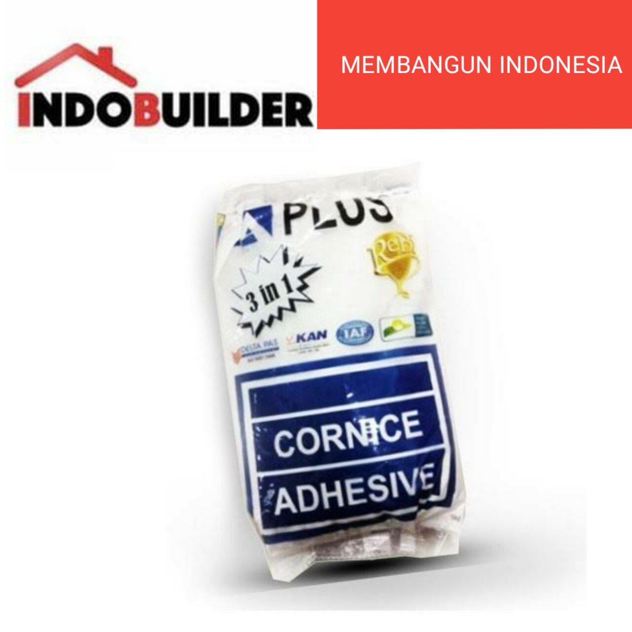 KOMPON COMPOUND GIPSUM A PLUS 1 KG / CORNICE ADHESIVE | Lazada Indonesia