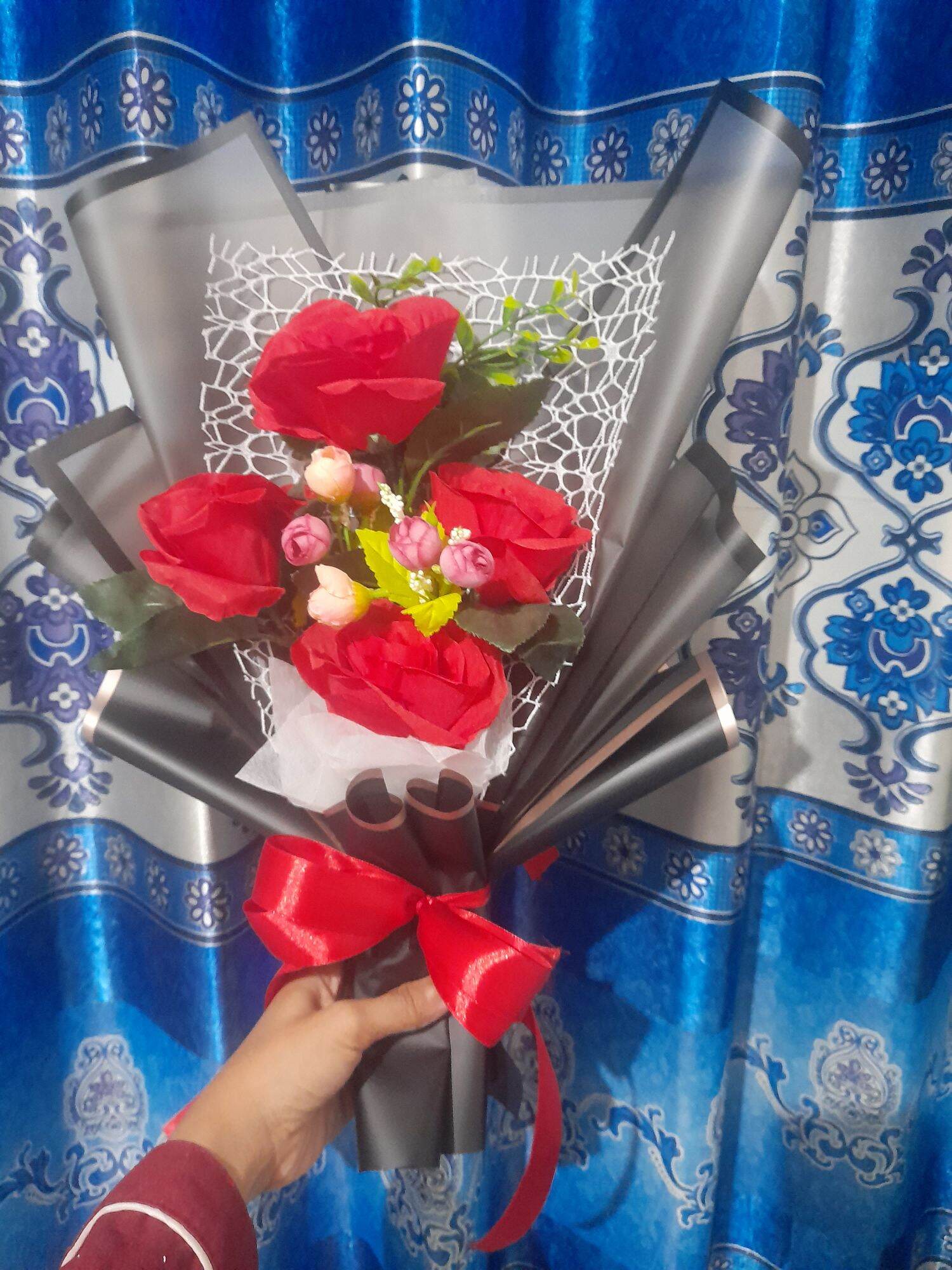 fre kartu ucapan,buket bunga murah cantik/buket hadiah | Lazada Indonesia