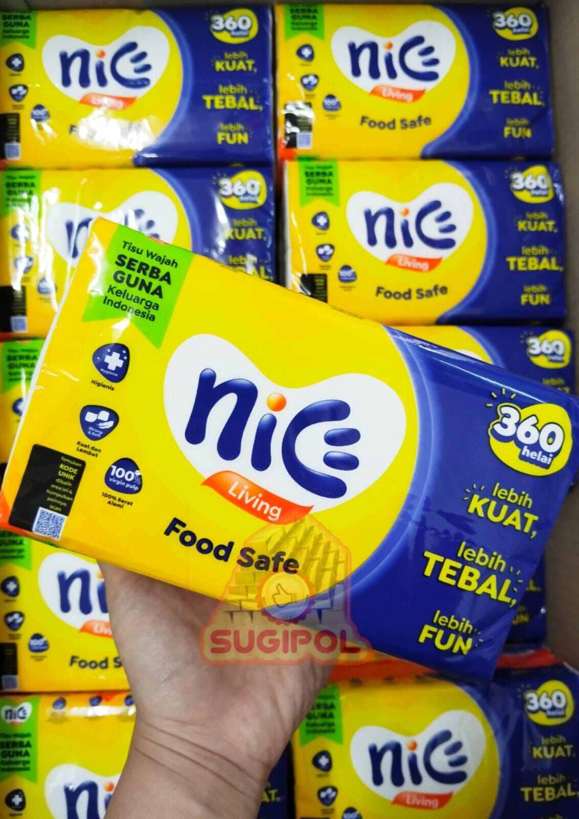 New! Nice 360 sheet/helai 2ply Facial Tissue | Lazada Indonesia