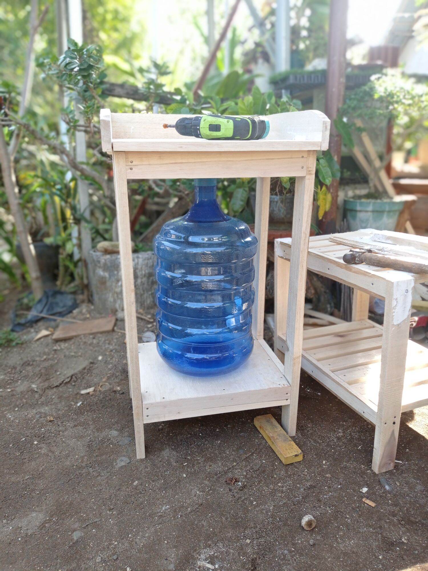 Meja Kompor gas 1 tungku | Meja rak tempat Dispenser galon air | Meja ...