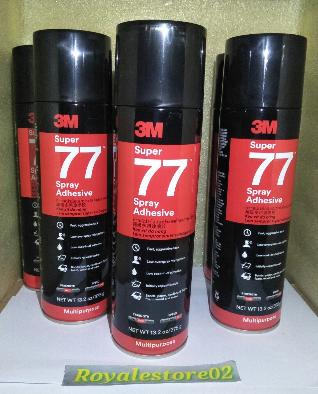 super spray 77 original 3m 375g - lem semprot adhesive super77 | Lazada Indonesia