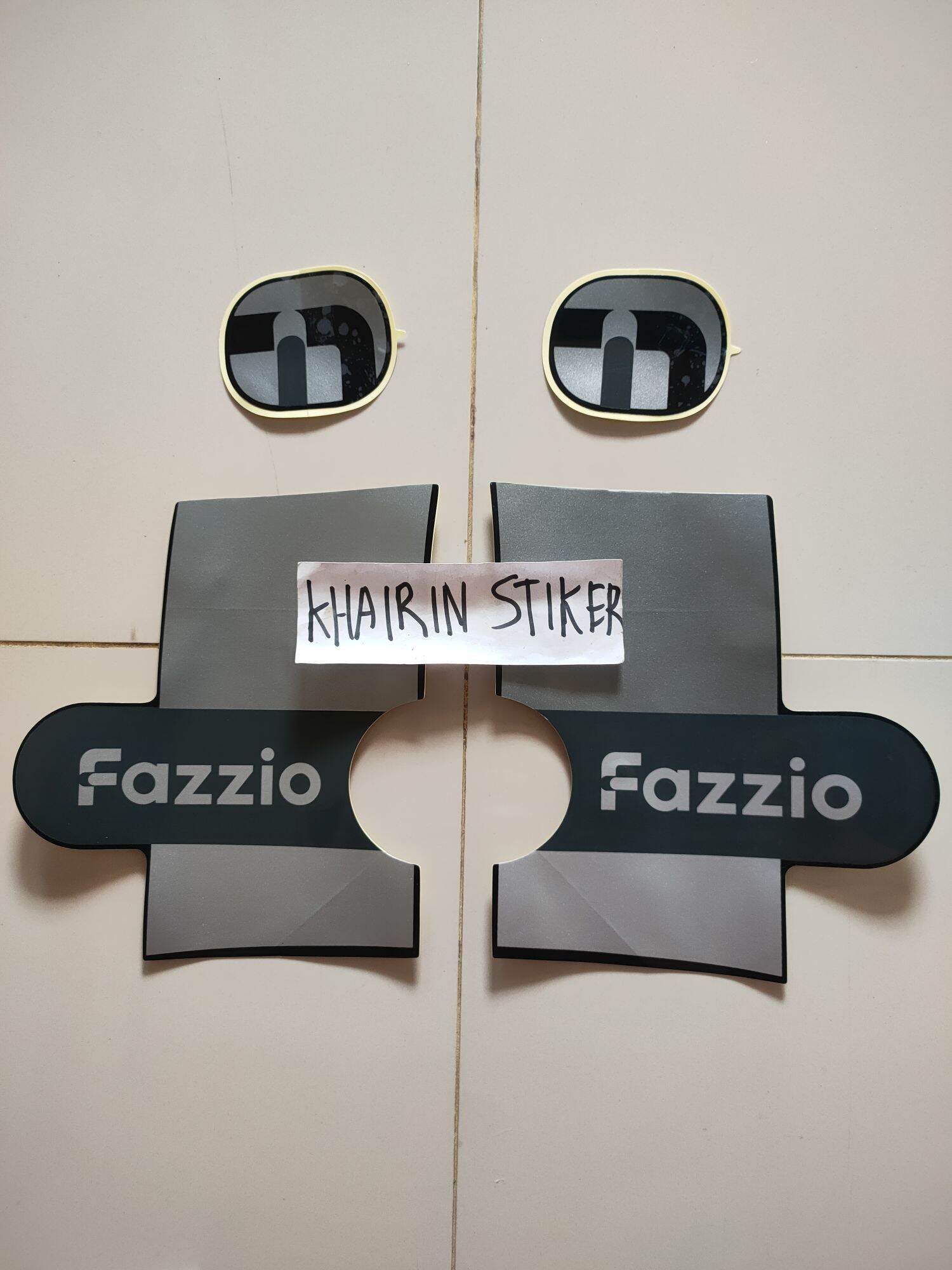striping stiker fazzio 2022 2022 hitam original | Lazada Indonesia