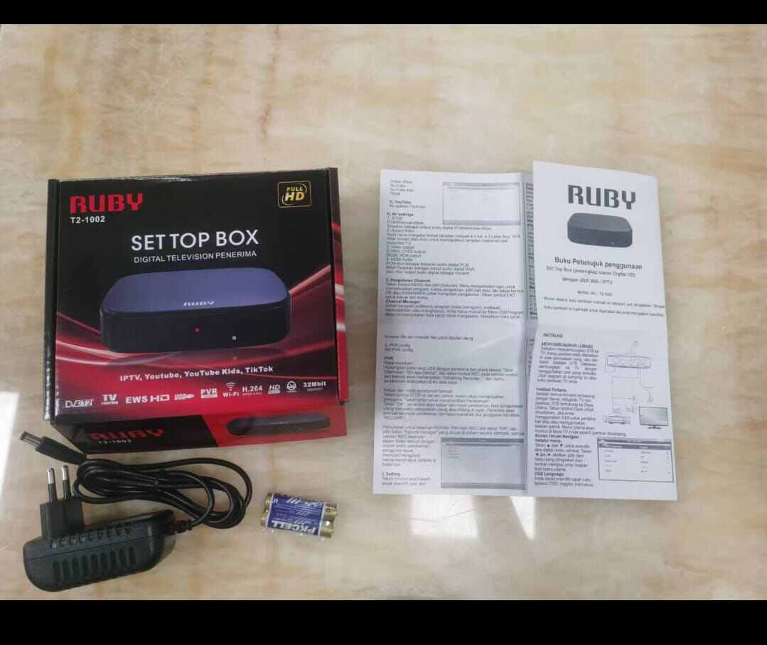 Set top box tv digital murah RUBY STB bukan Matrix luby | Lazada Indonesia