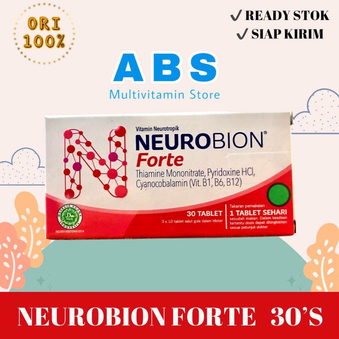 Neurobion Forte box isi 30 tablet | Lazada Indonesia