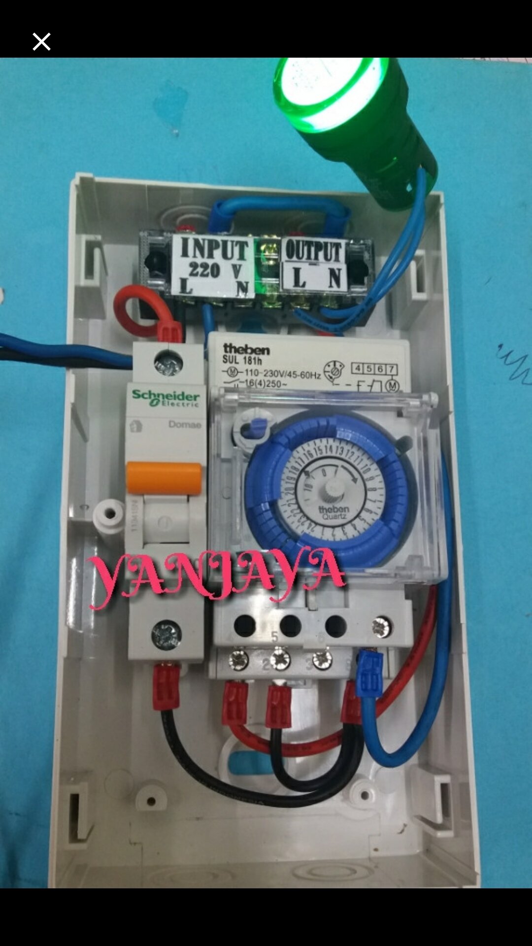 Panel Timer Theben Sul181h Panel Otomatis Lampu Panel Timer Otomatis