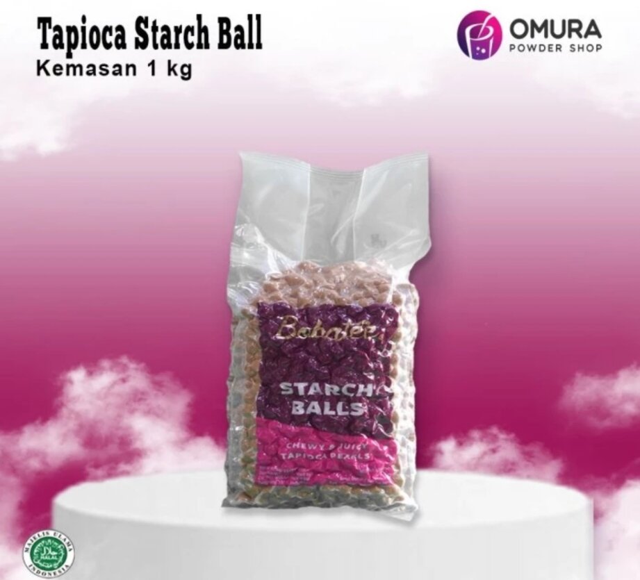[TOPPING] Bobatee Tapioka Pearl Starch Ball Boba Tapioca Bubble Pearl 1 ...