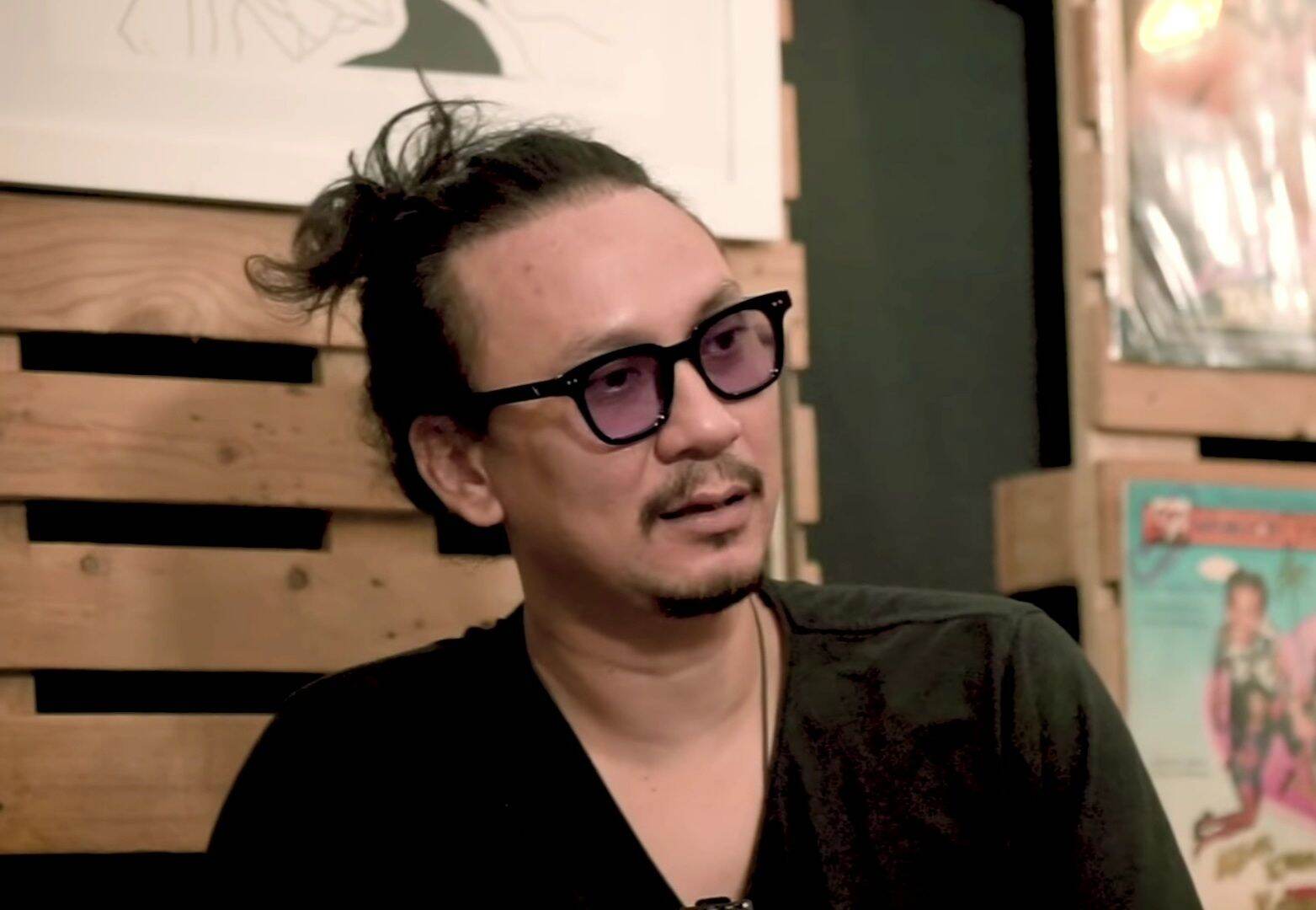 KACAMATA VINCENT ROMPIES - BLACK PURPLE SUNGLASSES | Lazada Indonesia