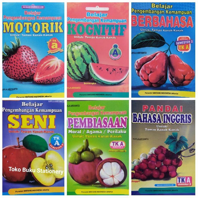 Paket Lks Tk A Semester 2 Buku Anak Tk Lazada Indonesia