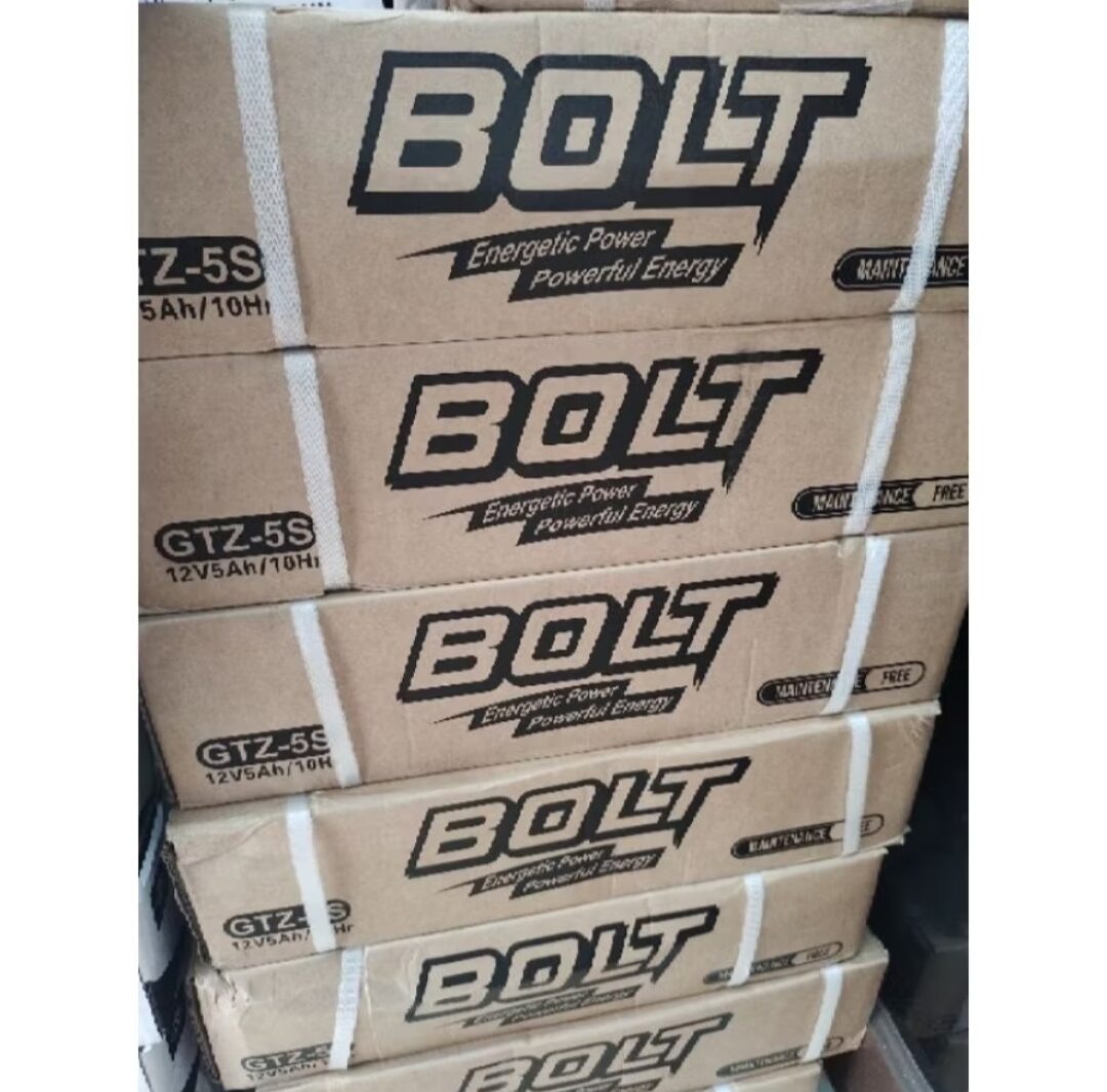 Aki Motor / accu Bolt full kering GTZ - 5S siap pakai | Lazada Indonesia