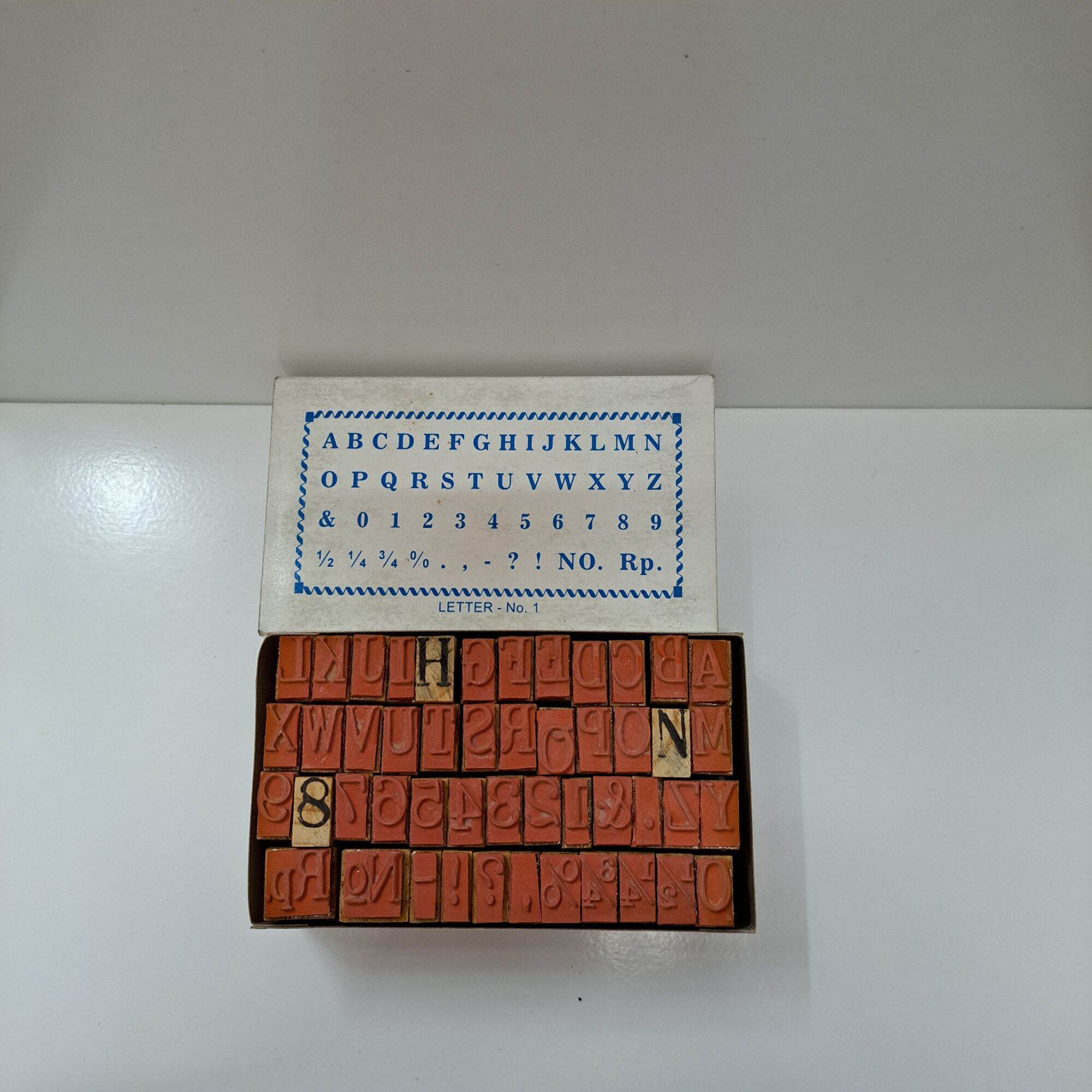 Stempel Letter ( Huruf dan angka ) | Lazada Indonesia