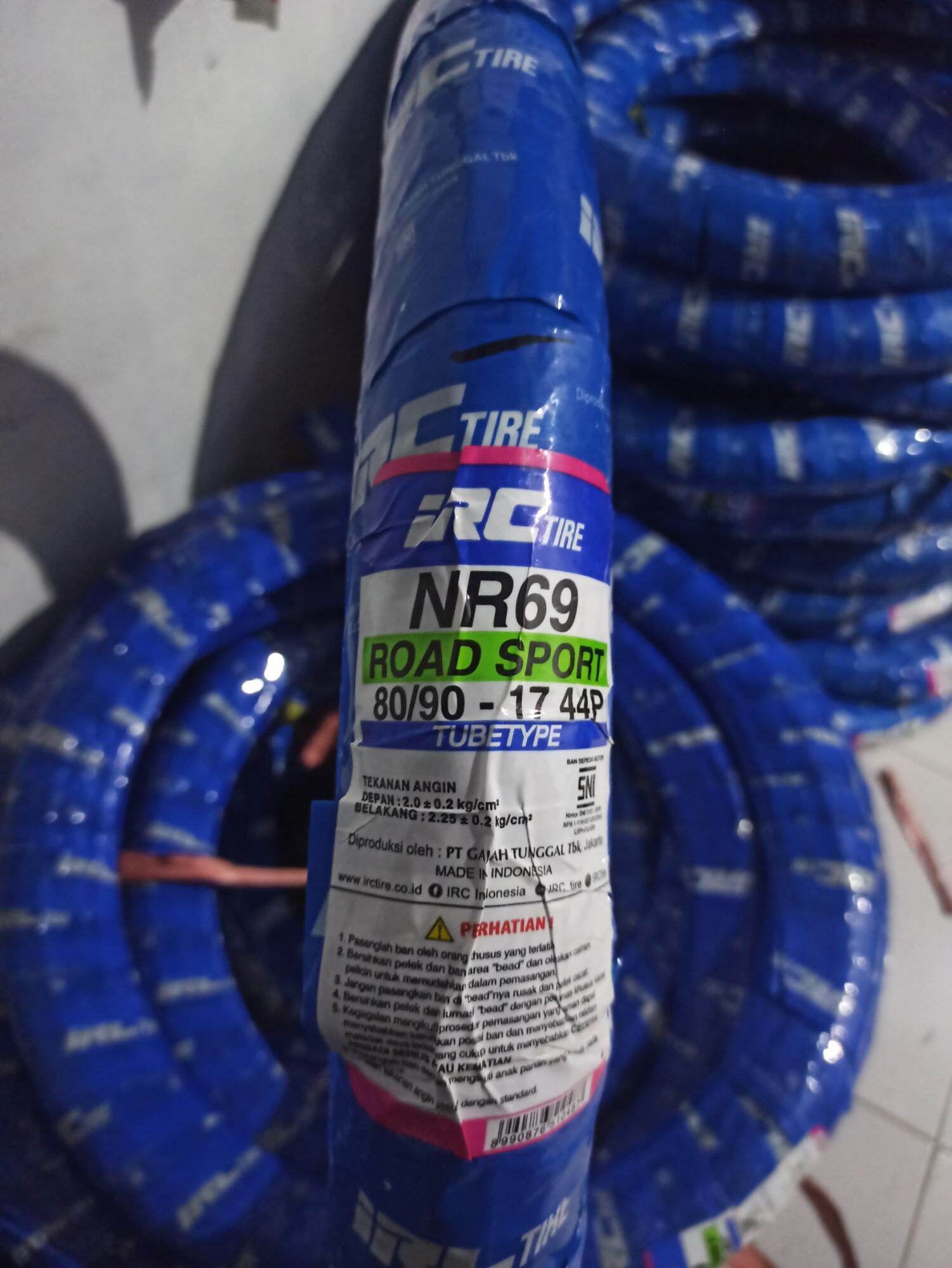Ban Luar Motor IRC ring 17 Original IRC Pilihan Ukuran 70per90 80per90 ...