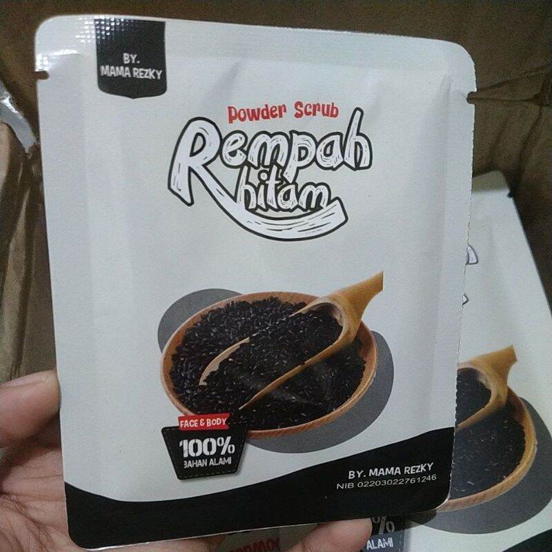 LULUR VIRAL TIKTOK LULUR REMPAH HITAM BY MAMA REZKY LULUR FACE and BODY ...