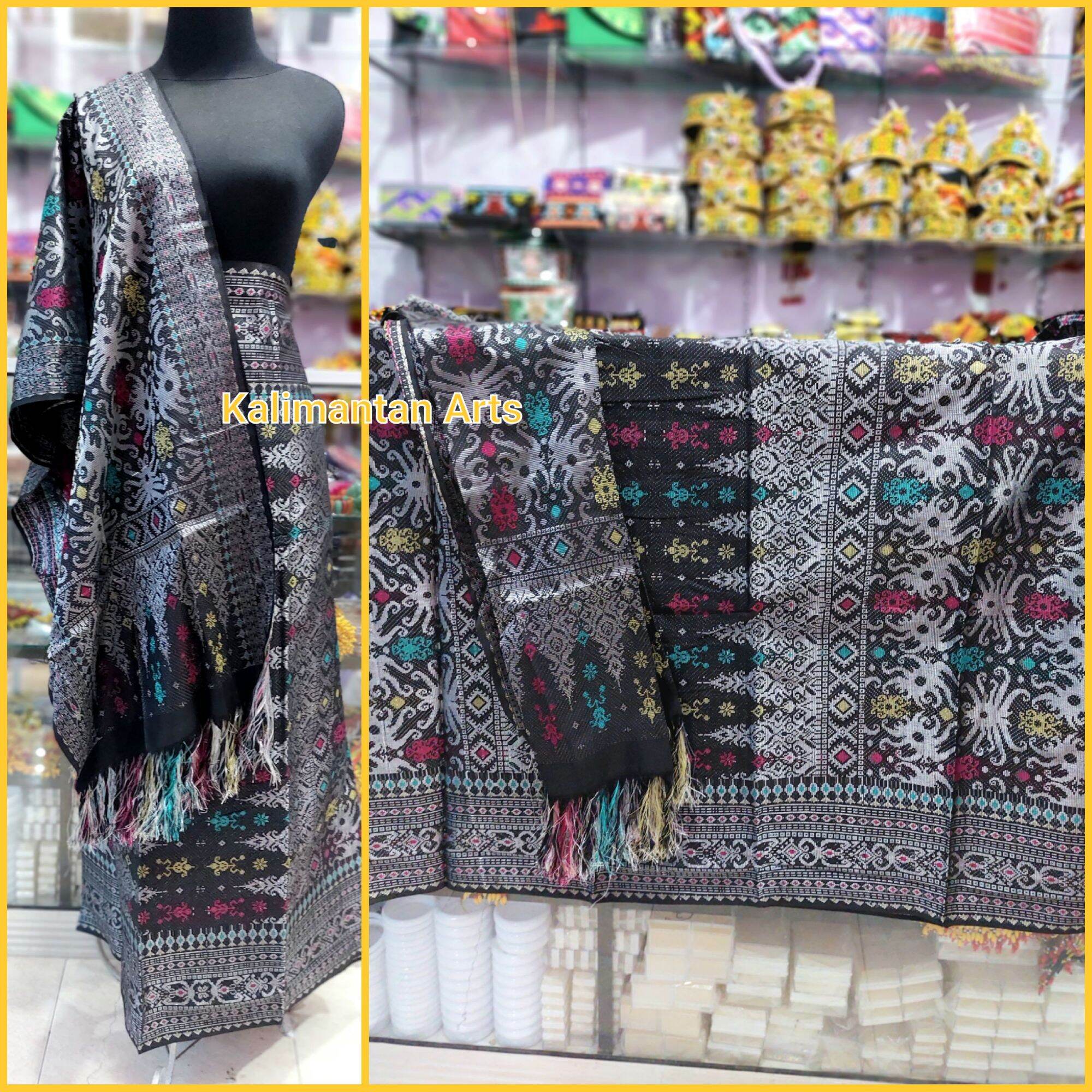Kain Songket Tenun Dayak Kaltim Kalimantan | Lazada Indonesia