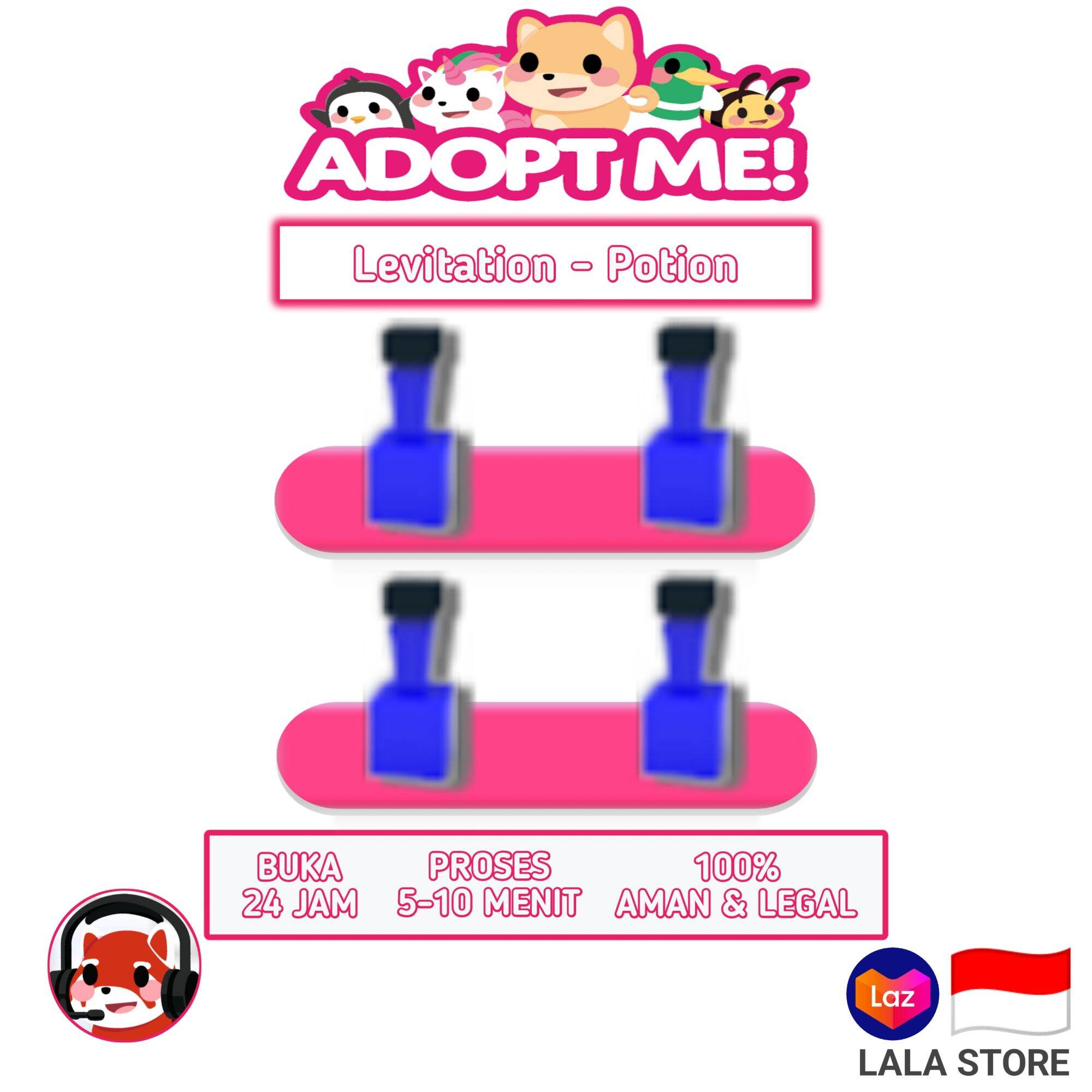 Adopt Me Potion - Levitation Potion - Roblox | Lazada Indonesia