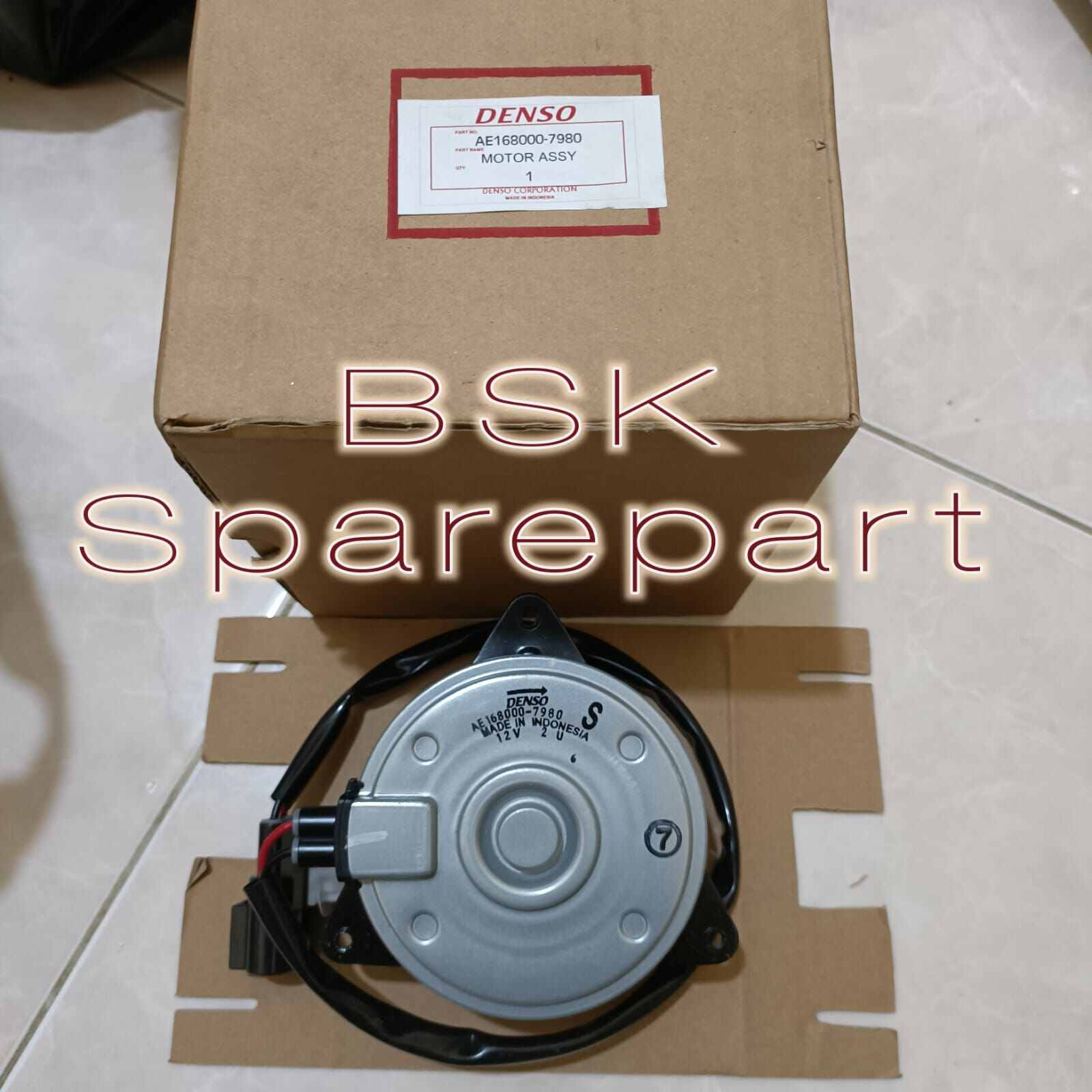 Motor Fan Extra Fan Radiator / AC Suzuki Grand Vitara Original Denso ...
