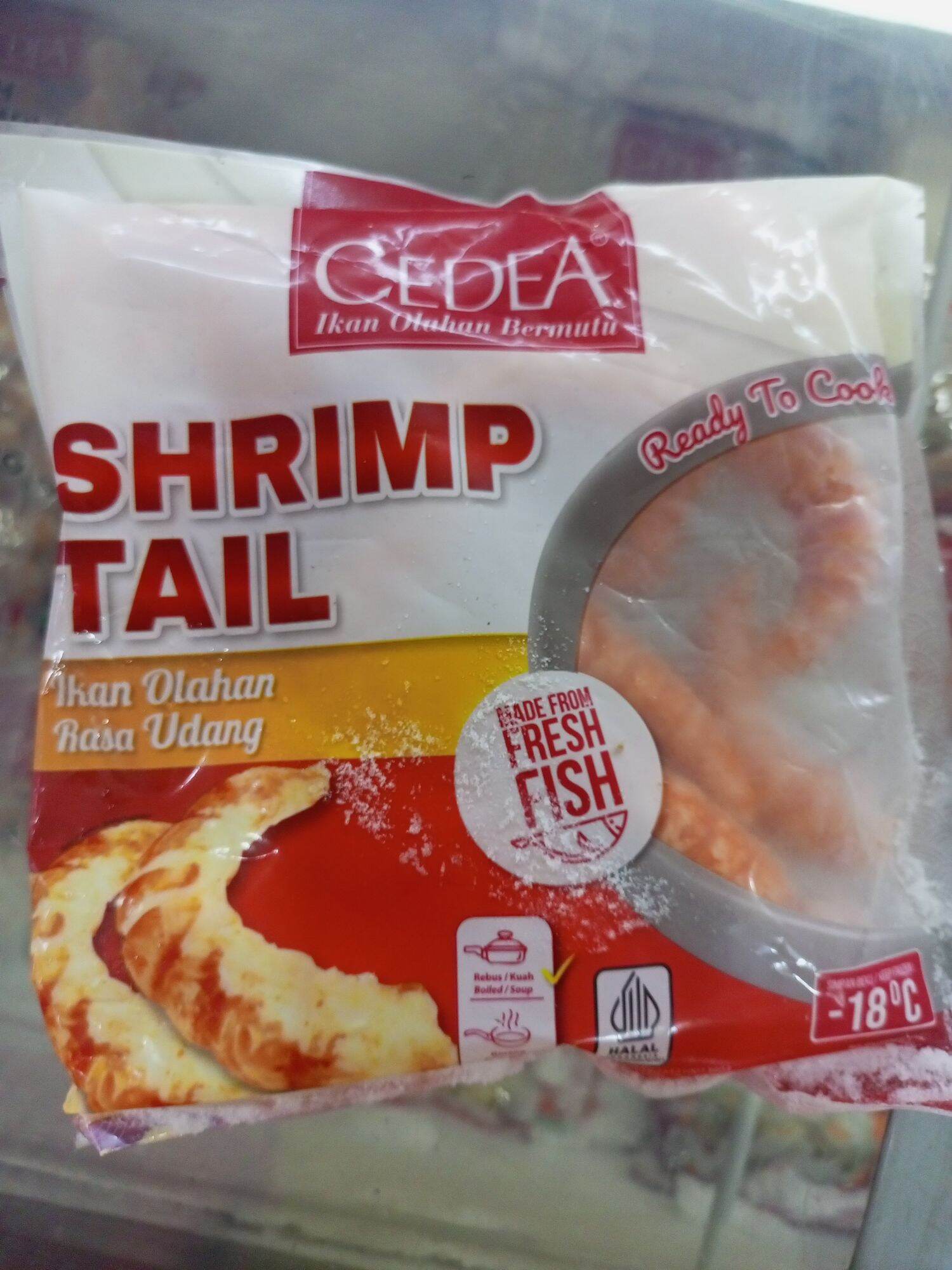 Cedea shrimp tail ikan olahan rasa udang | Lazada Indonesia