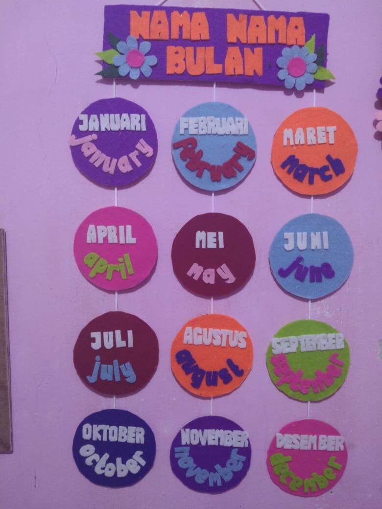 Pojok baca hiasan dinding pajangan hias gantung kelas paud TK SD prakarya tugas sekolah ...