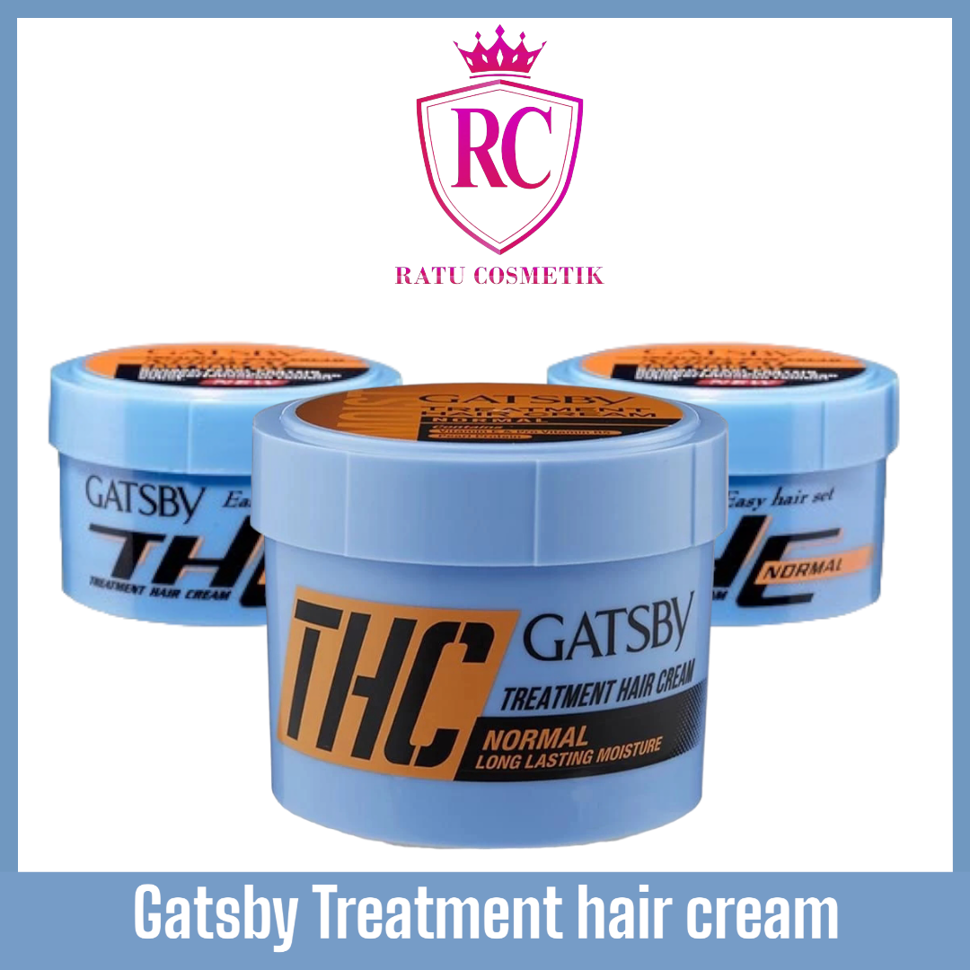 Gatsby THC Treatment hair cream POMADE 250gr/minyak rambut | Lazada ...
