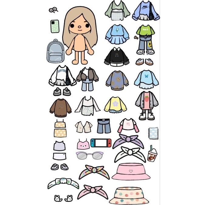 TOCA BOCA / MAINAN EDUKASI ANAK / BP BPAN / MAINAN KERTAS | Lazada ...