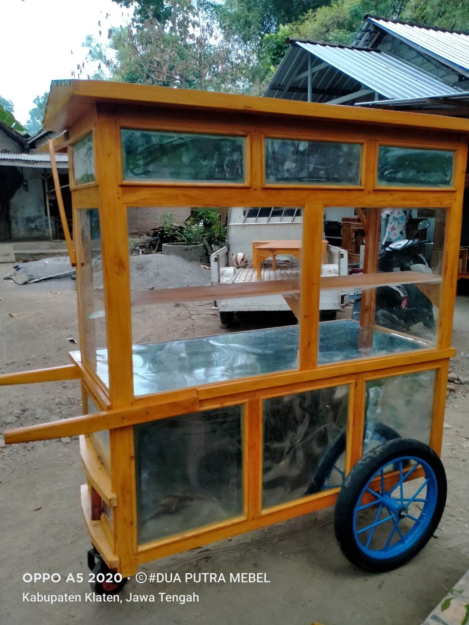 gerobak dorong keliling, gerobak nasi goreng | Lazada Indonesia