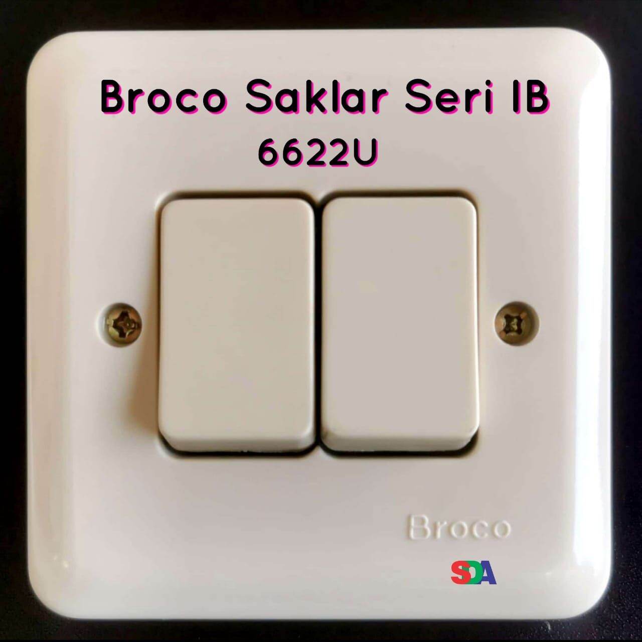 Broco Saklar 2 Seri Inbow IB 6622U | Lazada Indonesia