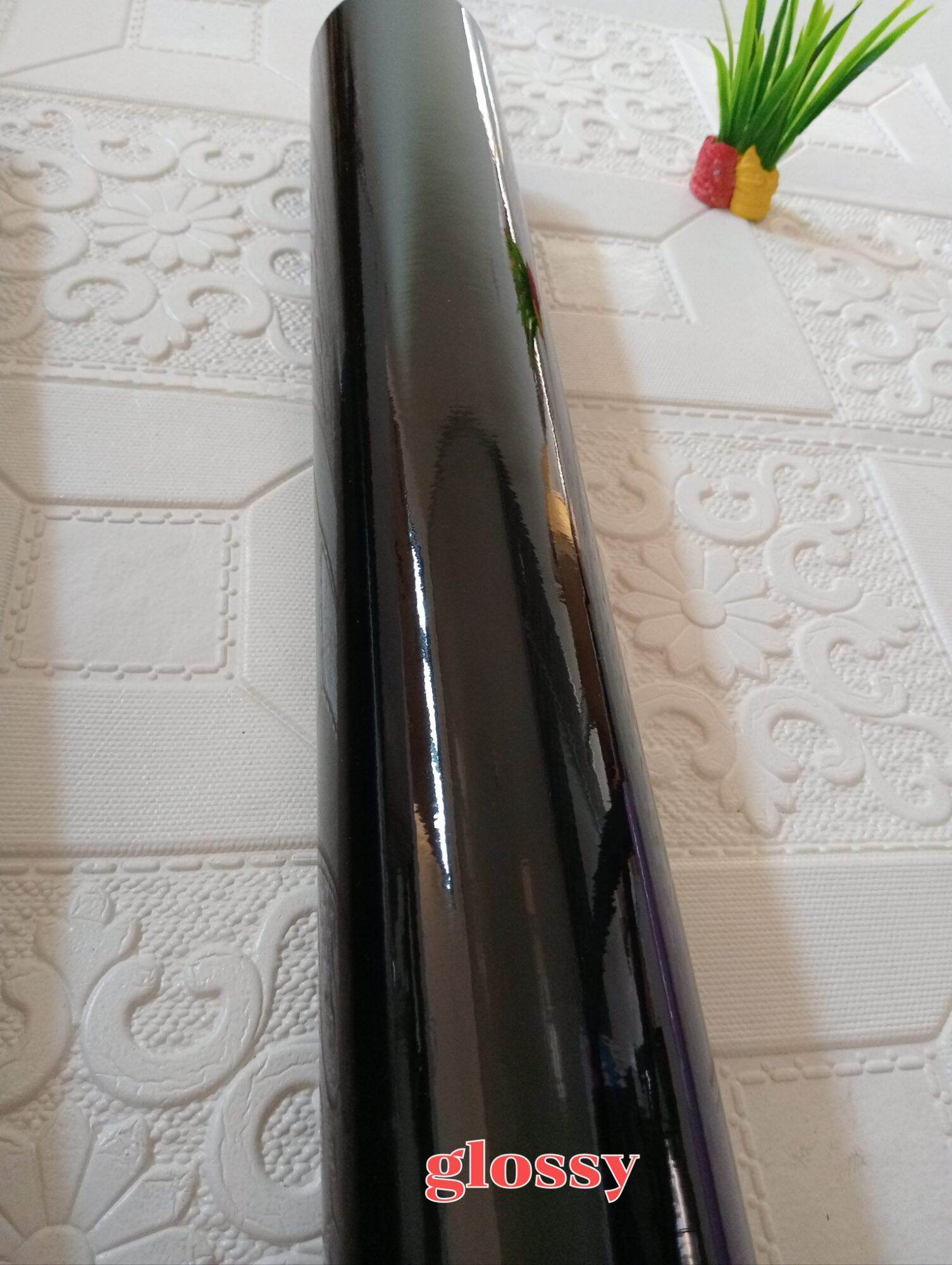 sticker hitam glossy/stiker skotlet glossy hitam/hitam doff | Lazada ...