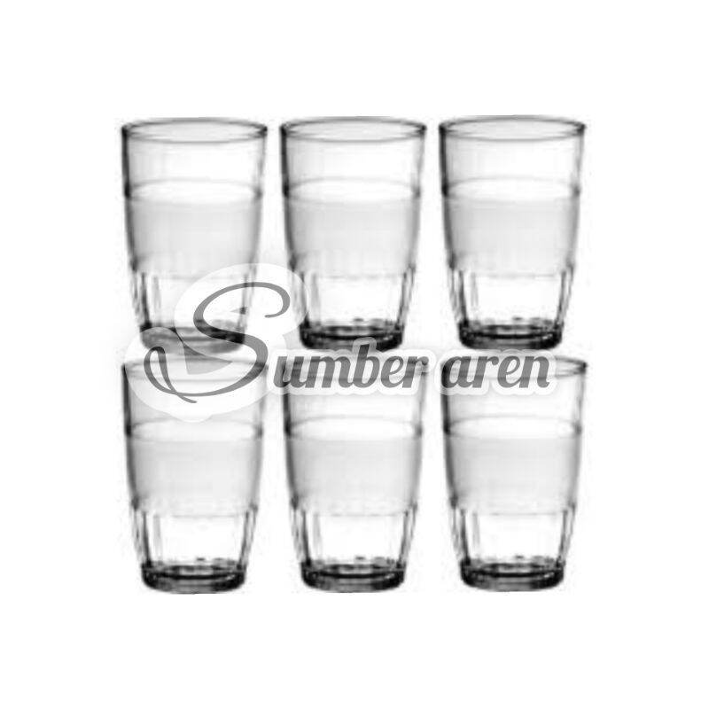 Gelas Kopi Hs Gelas Kaca Beling Gelas Minum Polos isi y pcs | Lazada ...