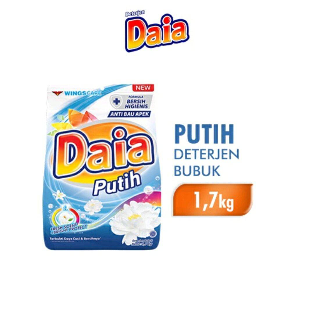 DAIA DETERGEN 1.5Kg kemasan baru /Detergen murah Daia 1.5kg | Lazada ...