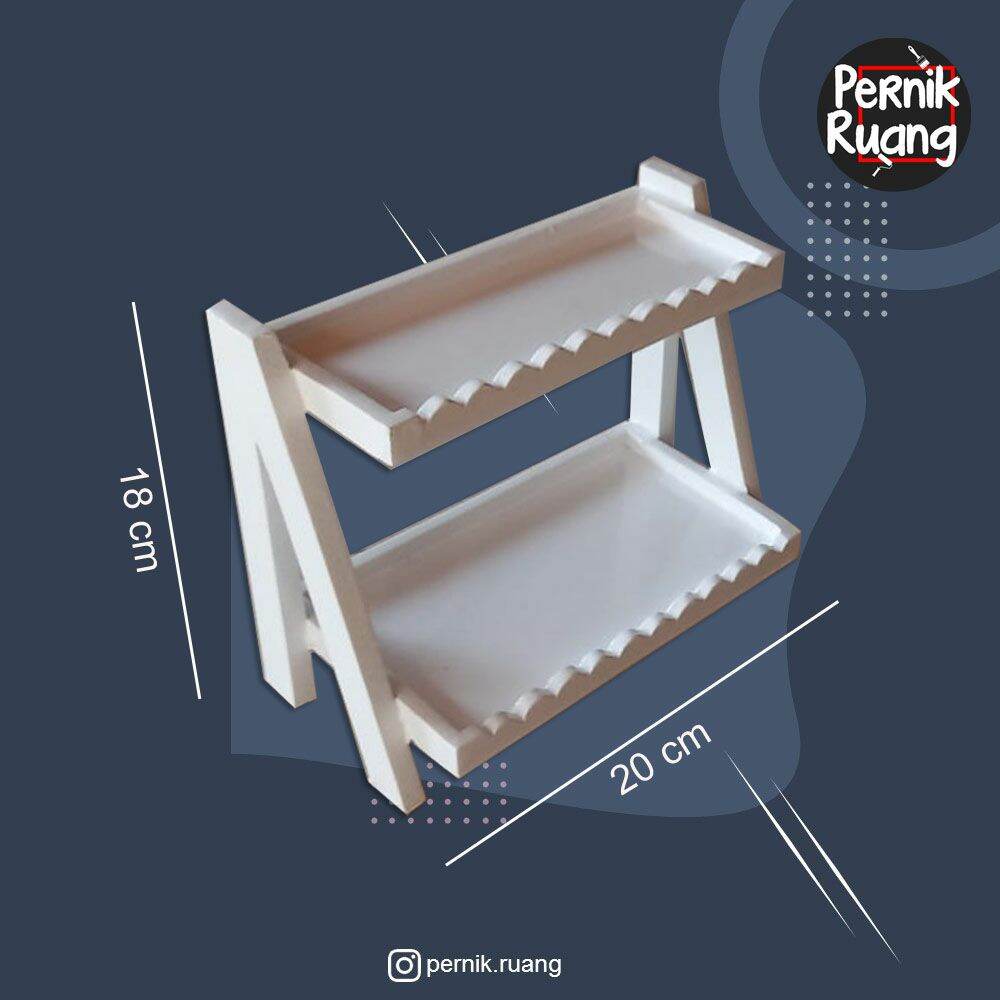 Rak Susun Kayu Mini | Lazada Indonesia